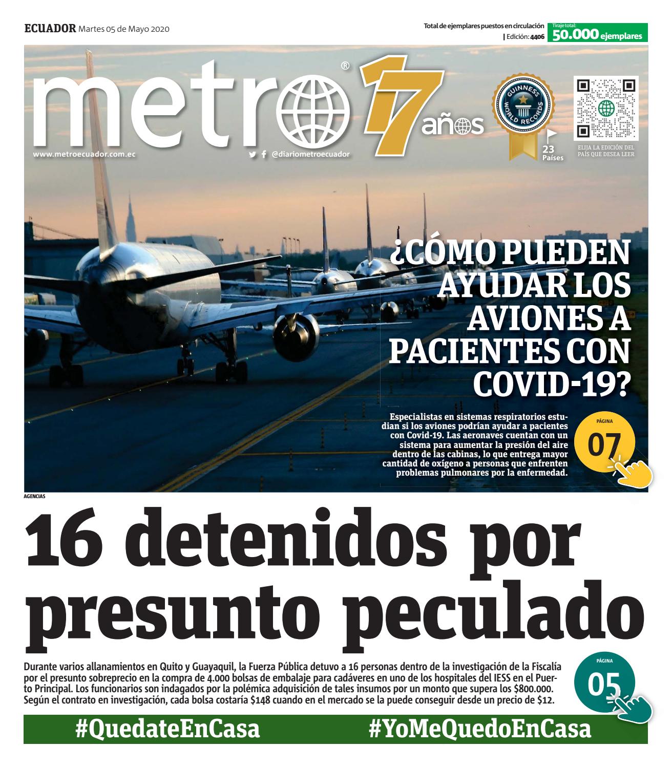 Diario Metro, edicion 05 de mayo del 2020 by Diario Metro - Issuu