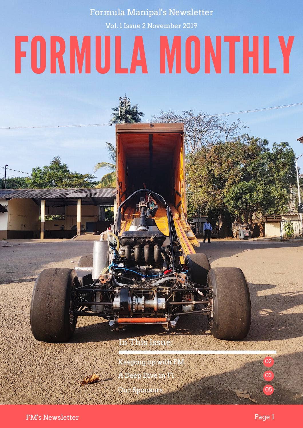 Formula Monthly November 2019 by Formula Manipal - Issuu