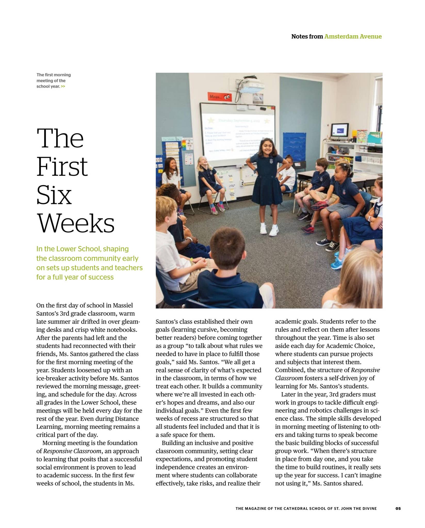 Cathedral Magazine (Spring 2020) by The Cathedral School of St. John ...