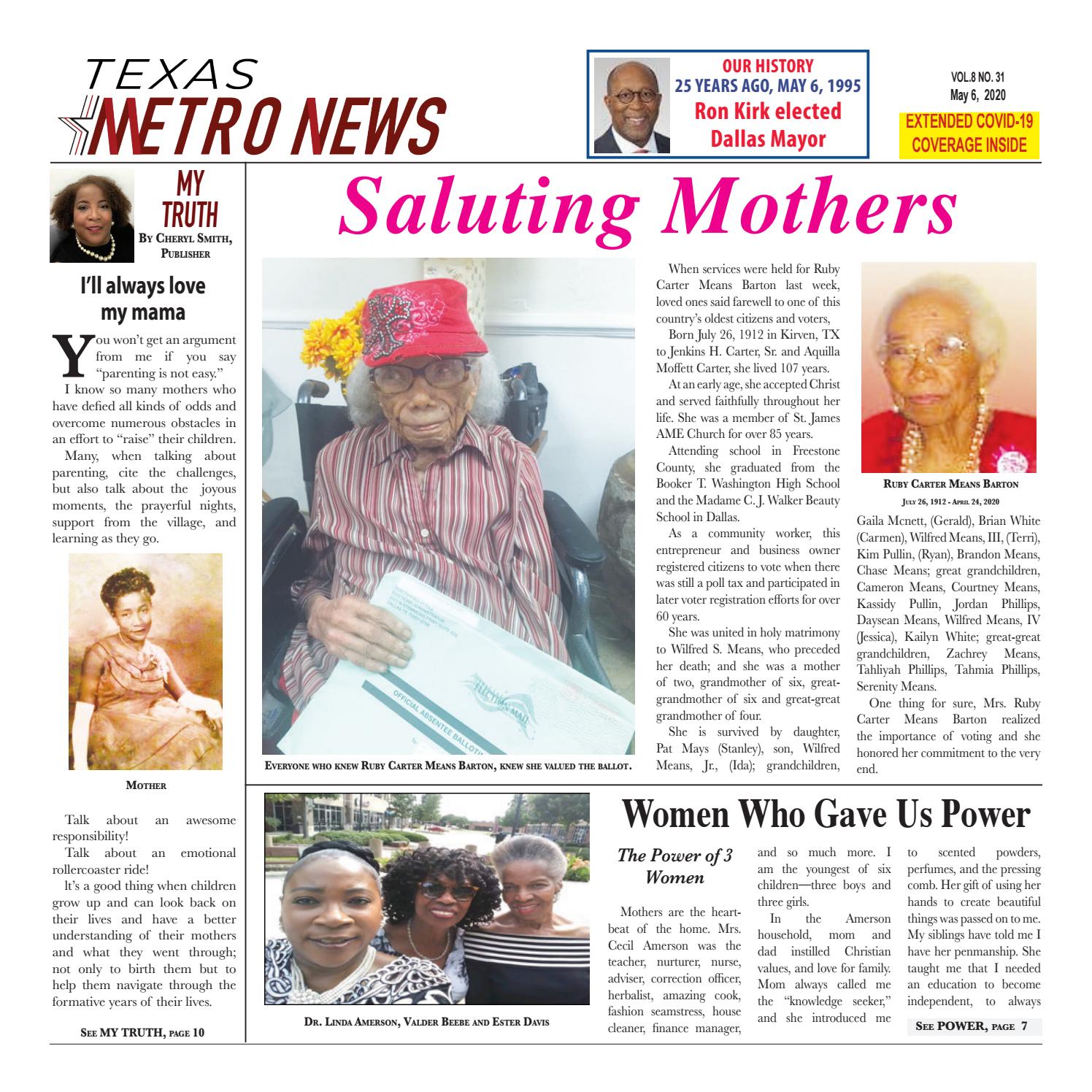 Texas Metro News by Cheryl Smith - Issuu