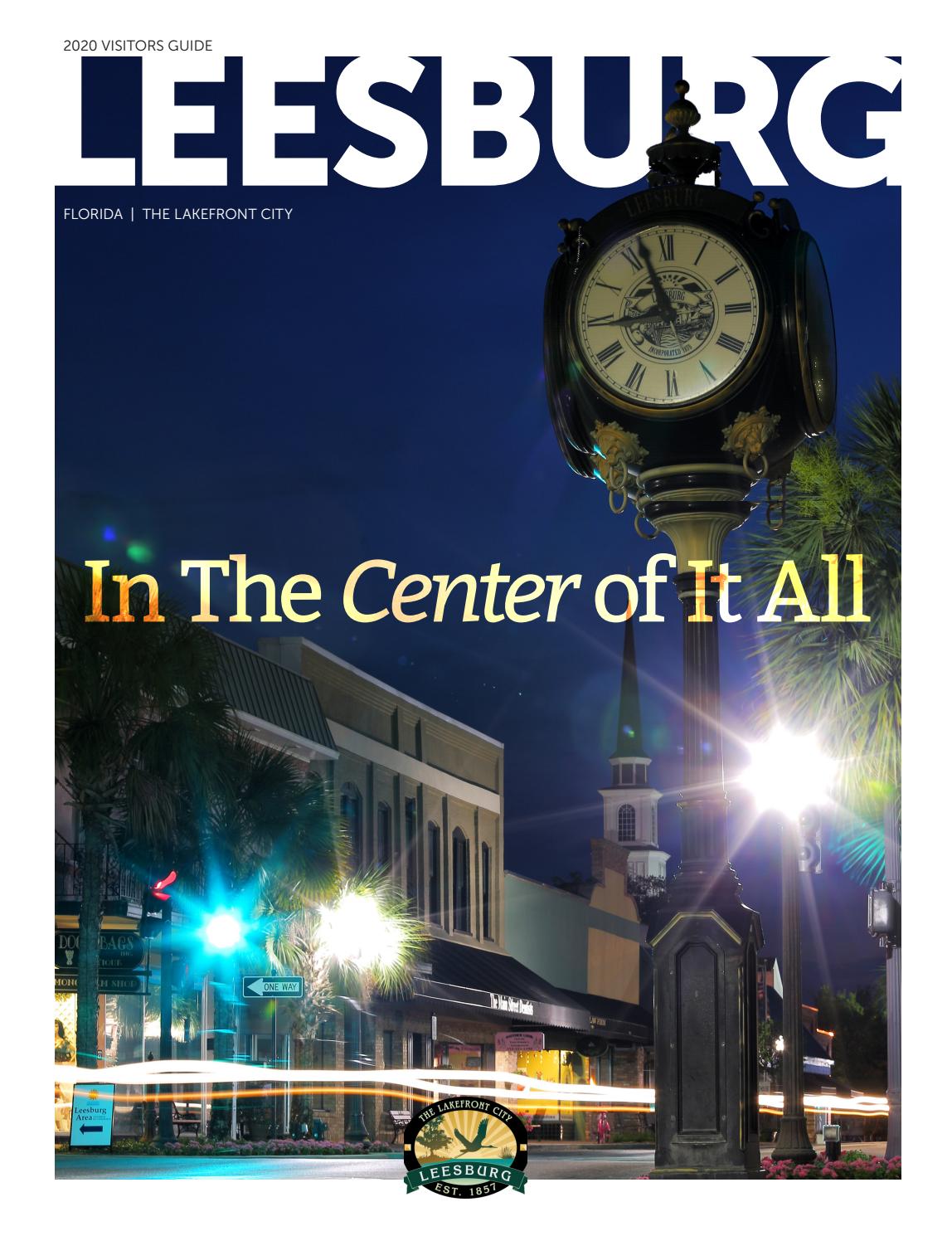 IN THE CENTER OF IT ALL: City of Leesburg, Florida | 2020 Visitors ...