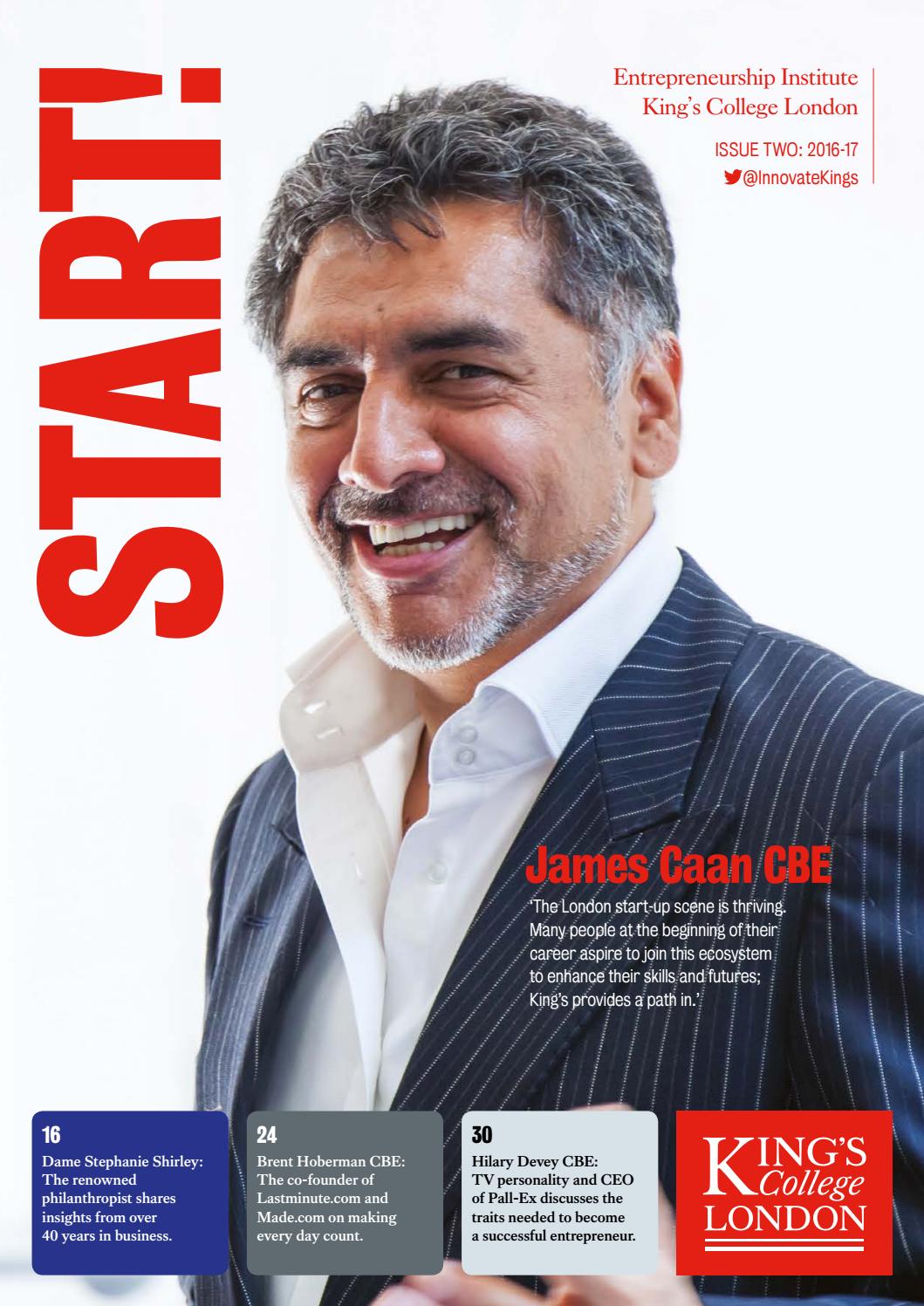 Start! magazine 2016-2017 by Entrepreneurship Institute - Issuu