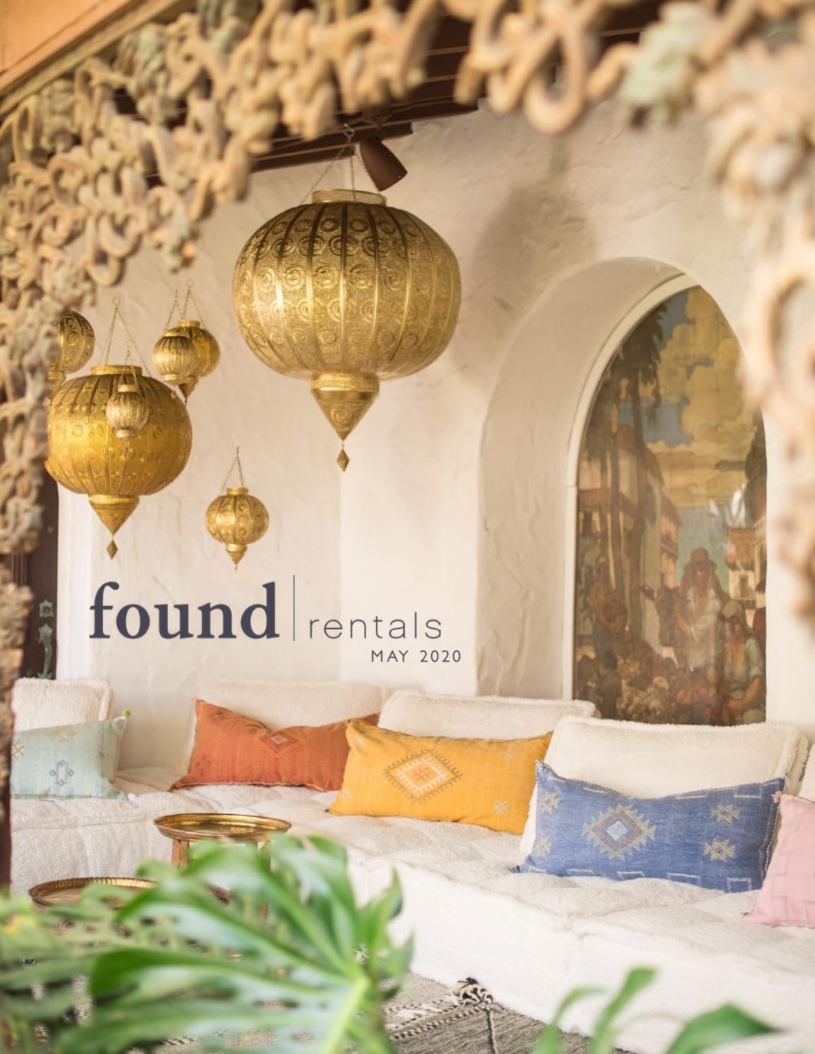 May Catalogue by Found Rental Co. - Issuu