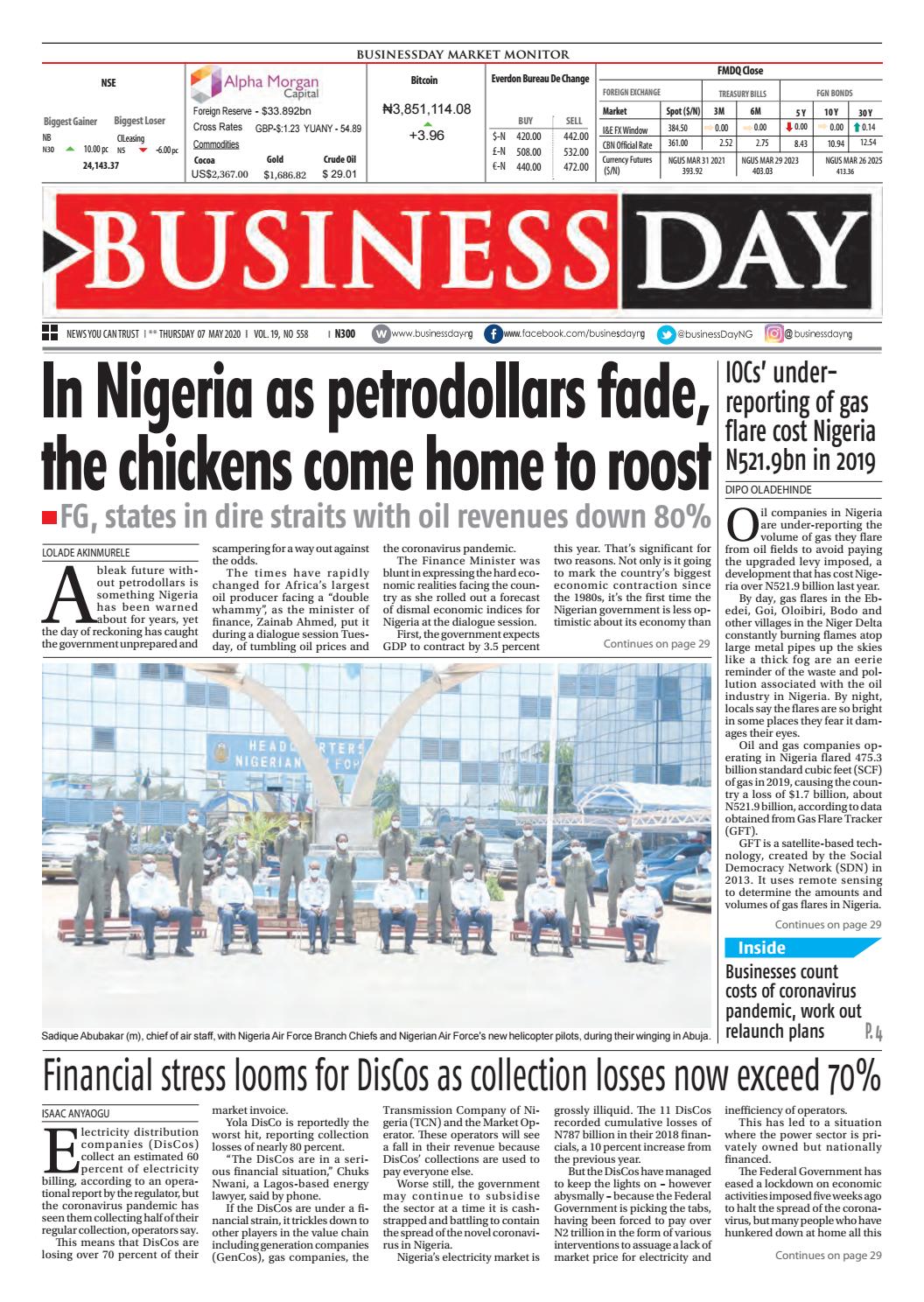 BusinessDay 07 May 2020 by BusinessDay - Issuu