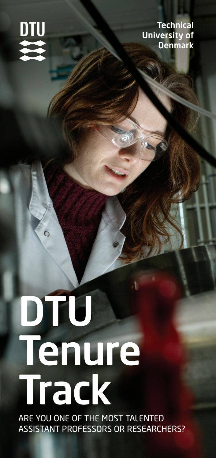 DTU Tenure Track by DTUdk - Issuu