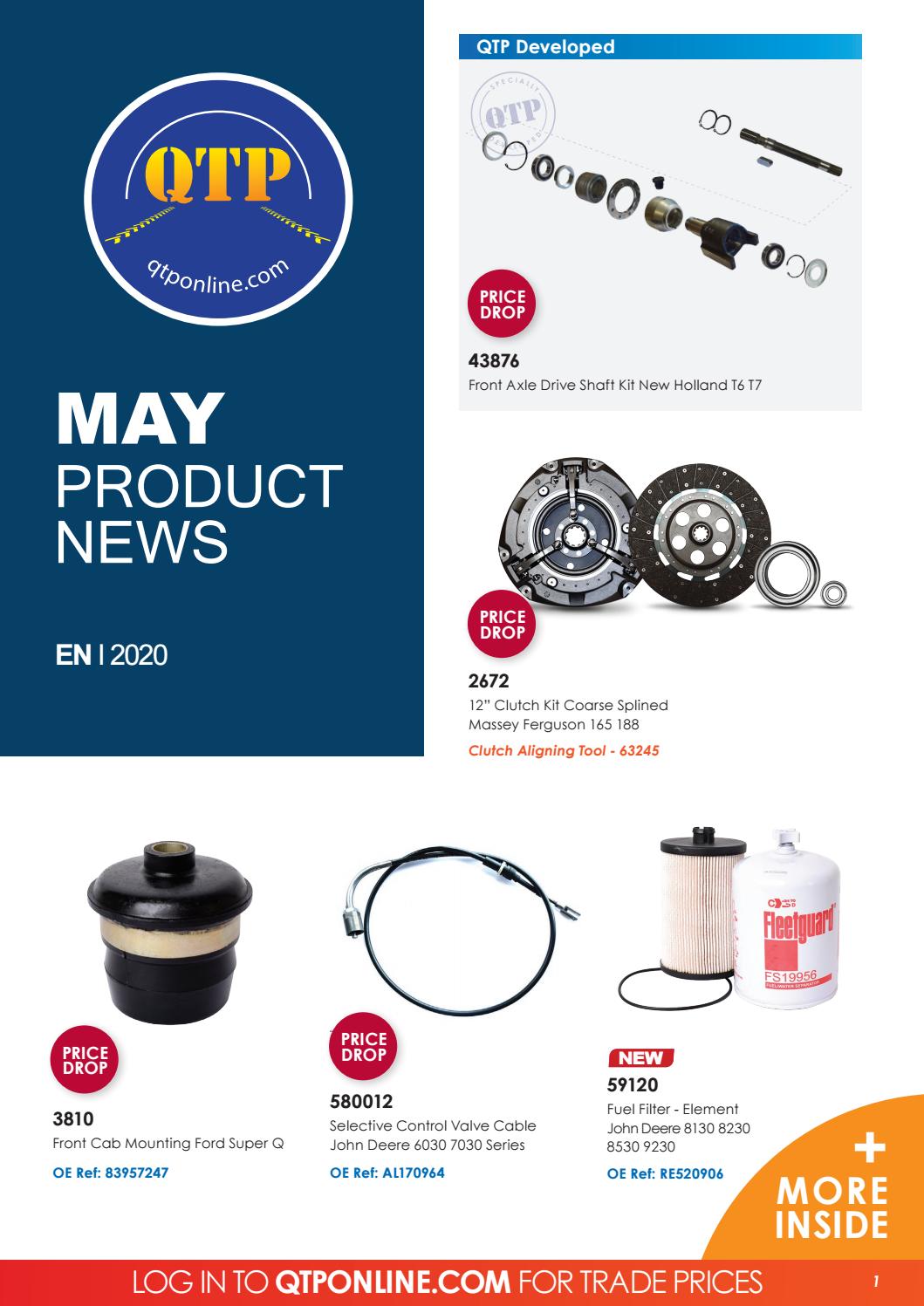QTP May Product News 2020 by Quality Tractor Parts - Issuu