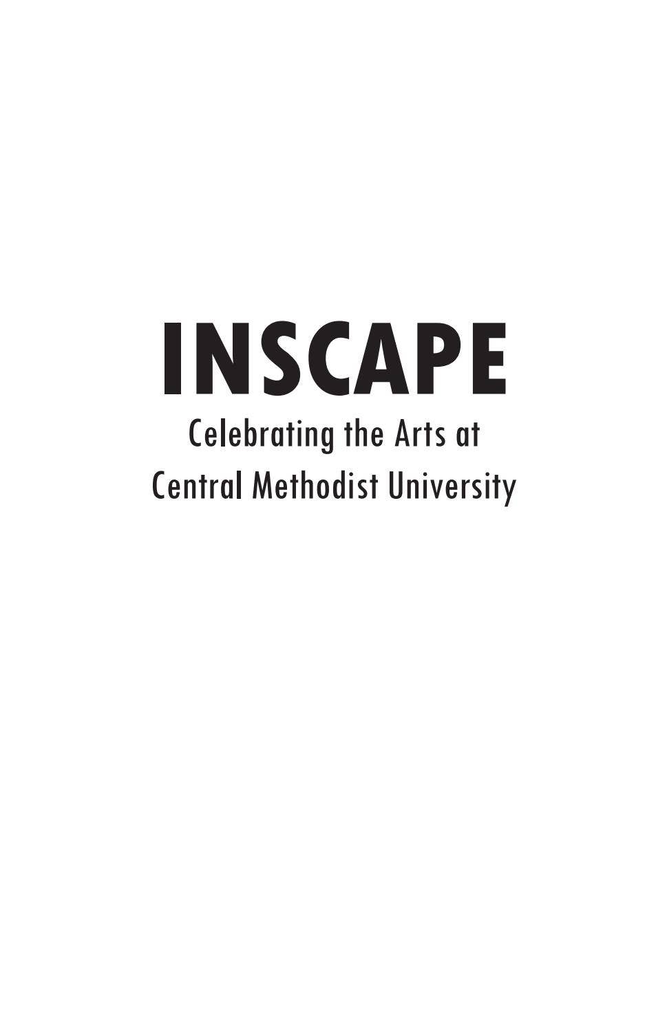 Inscape 2019 by Central Methodist University - Issuu