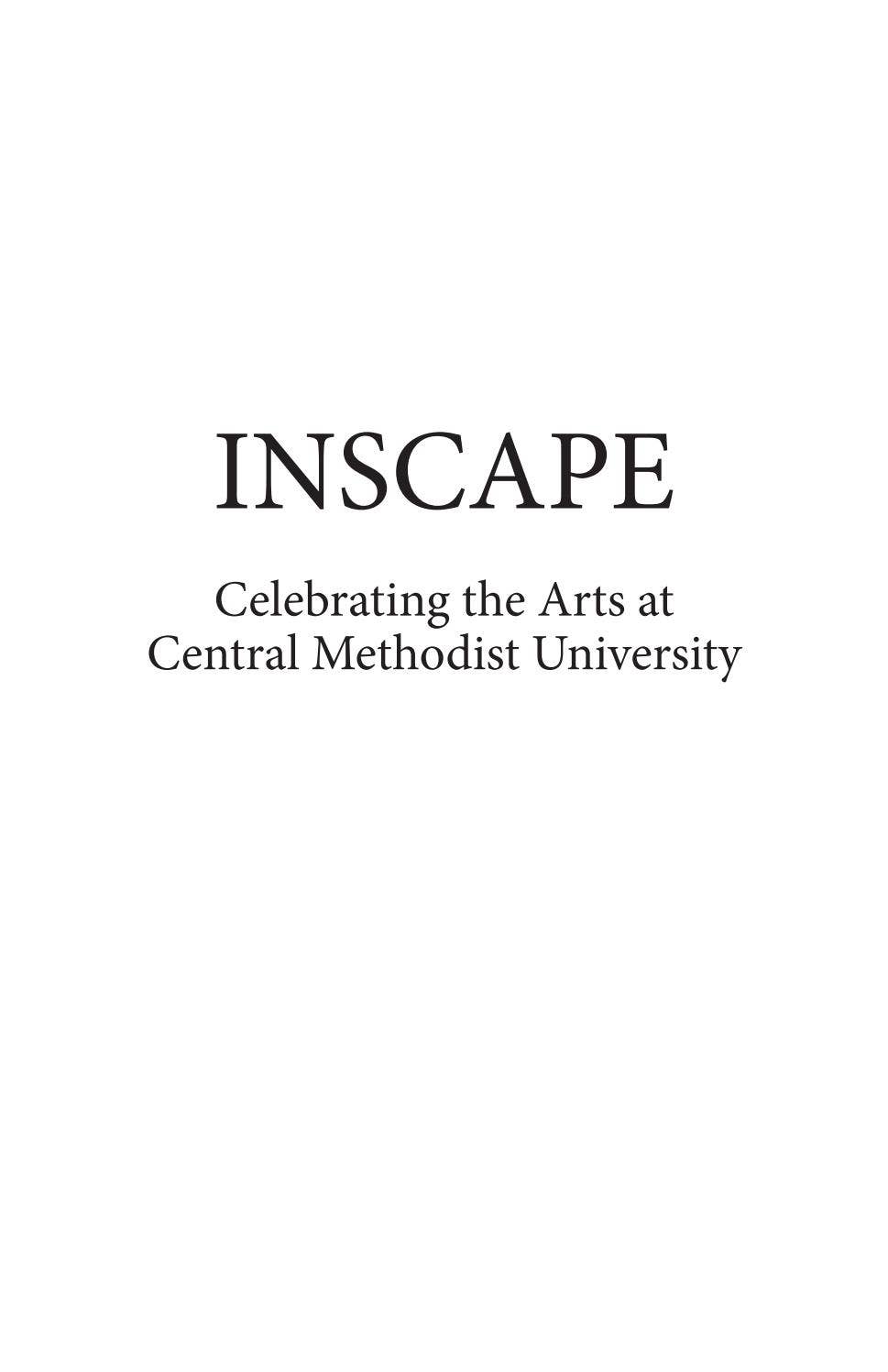 Inscape 2020 by Central Methodist University - Issuu