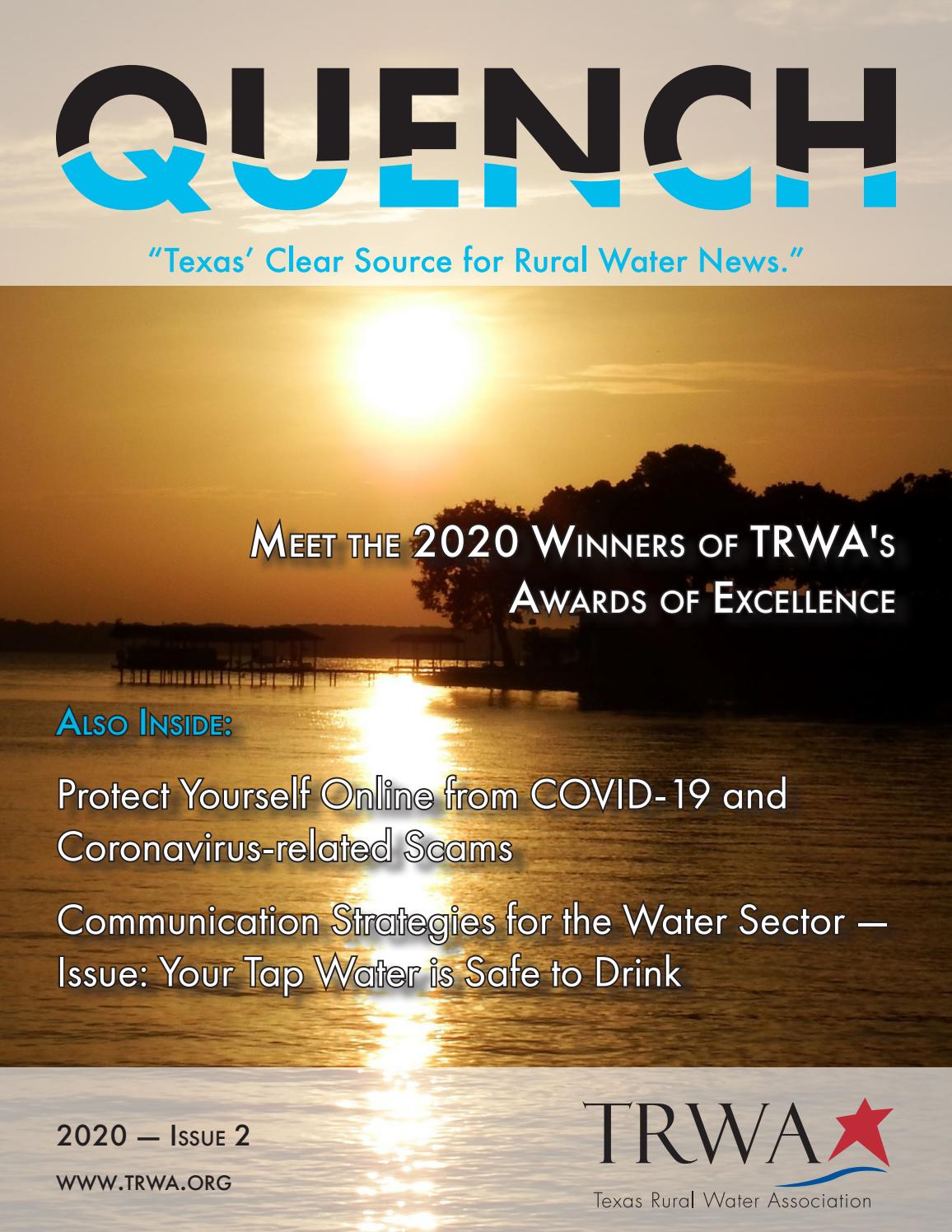 Quench Magazine: Issue 2, 2020 by Texas Rural Water Association - Issuu