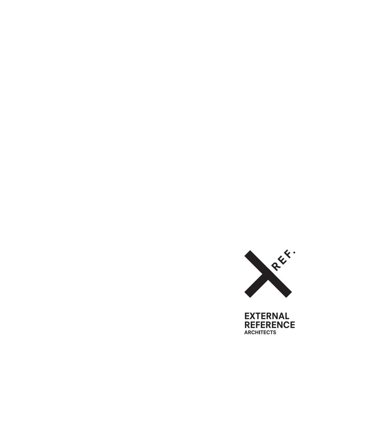 EXTERNAL REFERENCE ARCHITECTS DESIGN CATALOGUE By NACHO TORIBIO Issuu
