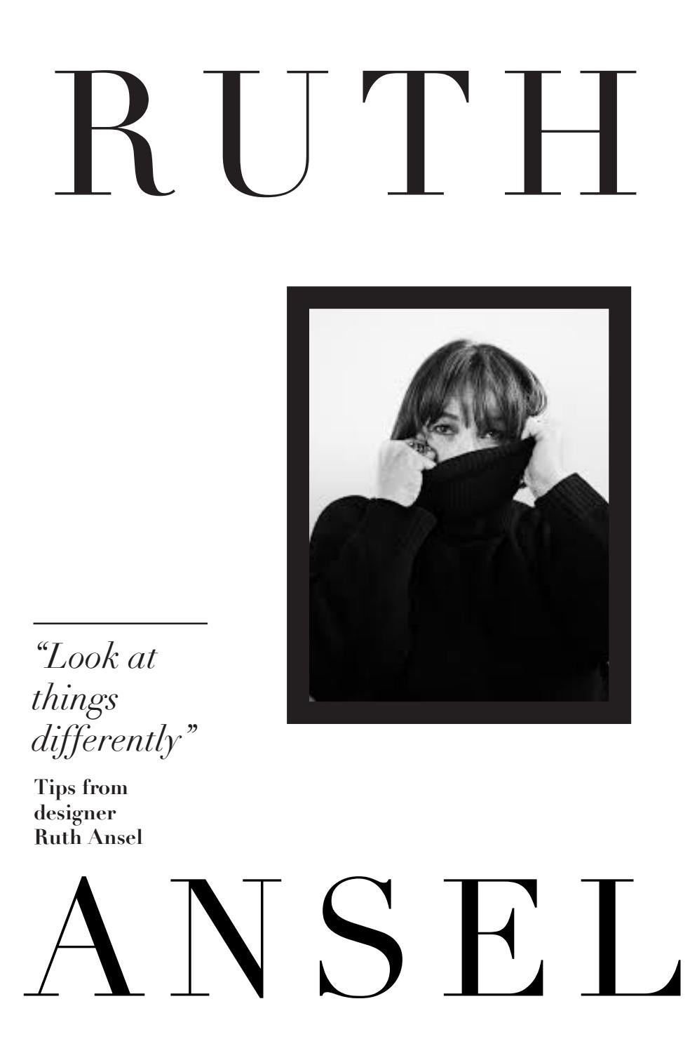 Ruth Ansel by Maine College of Art - Issuu