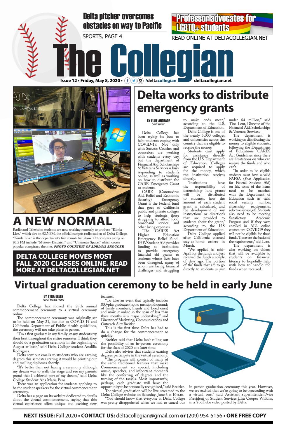 The Collegian - Published May 8, 2020 by The Collegian - Issuu