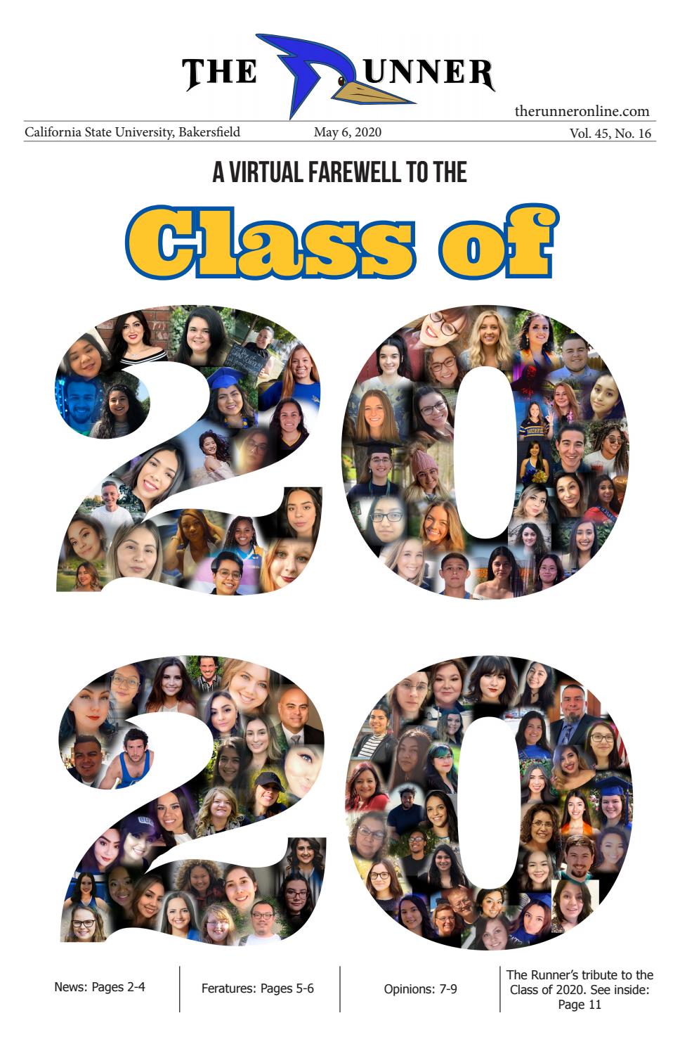 The Runner issue 5-6-20 by CSUB Runner - Issuu