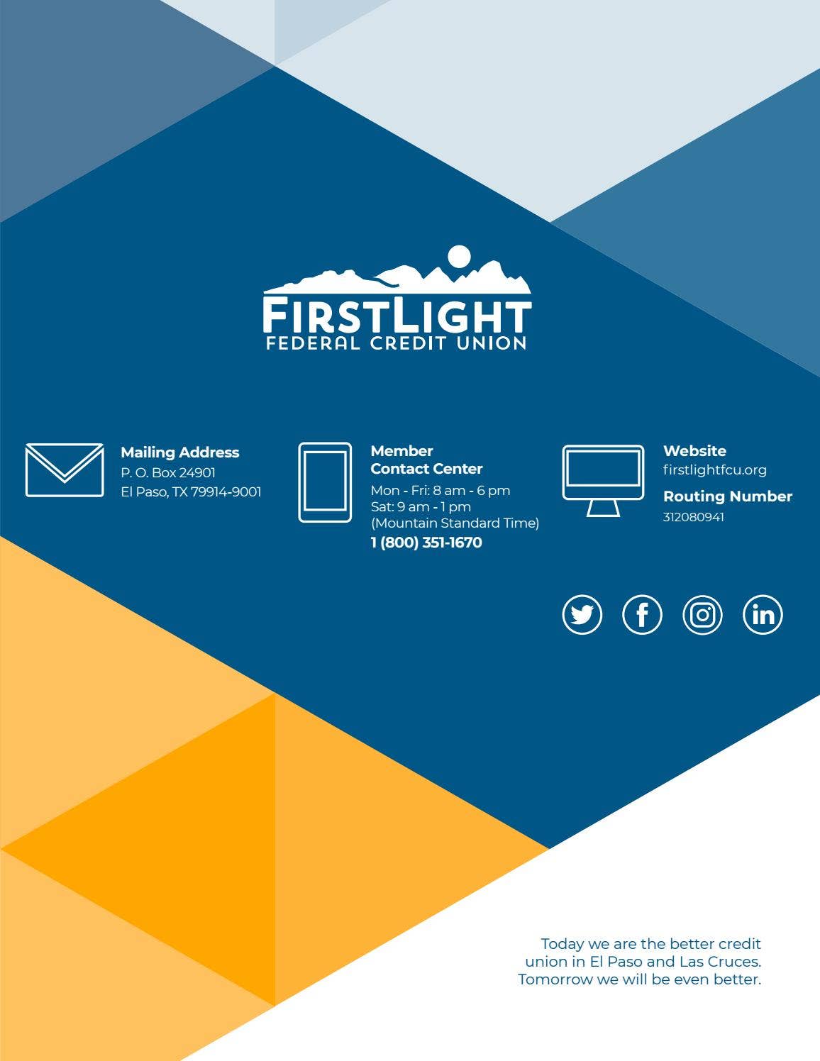2020 FirstLight Annual Report by FirstLight FCU - Issuu