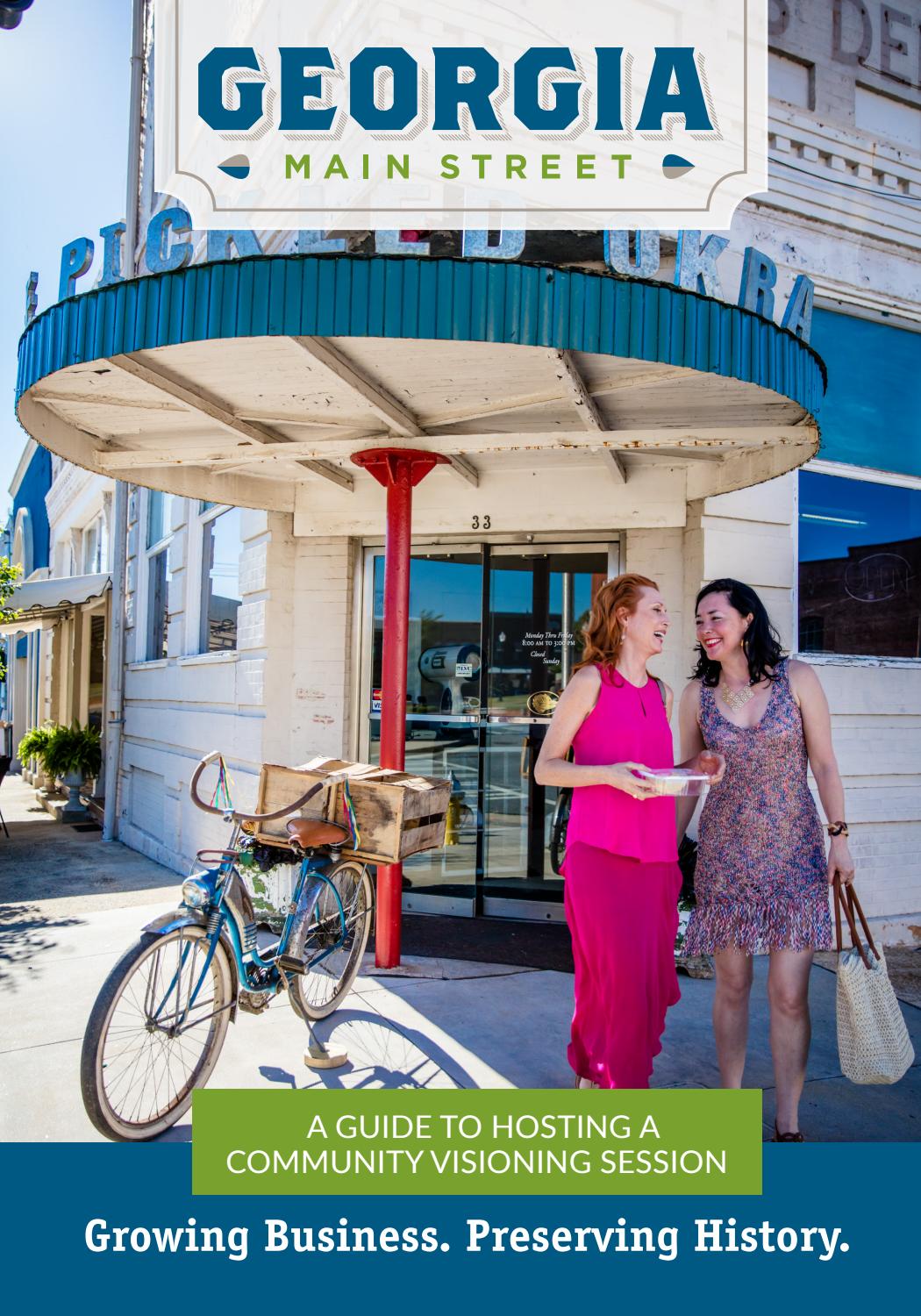 A Guide to Hosting a Community Visioning Session by Georgia Main Street ...