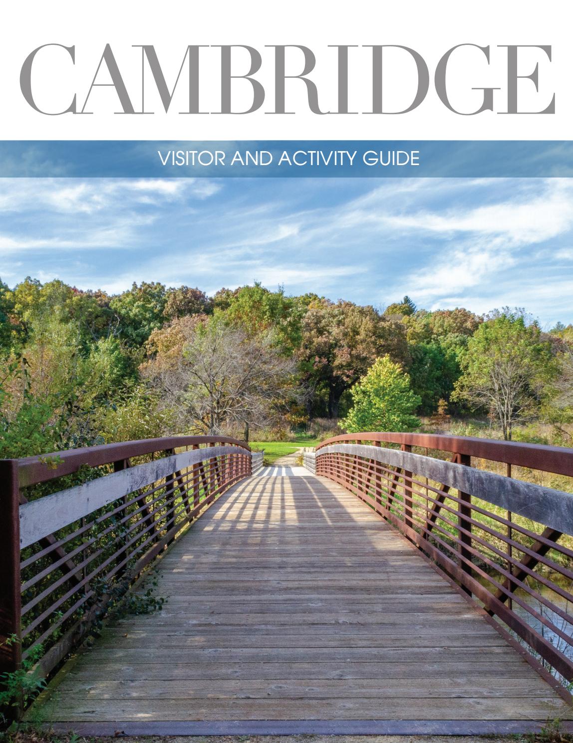Cambridge Visitor and Activity Guide 2020 by Towns & Associates - Issuu