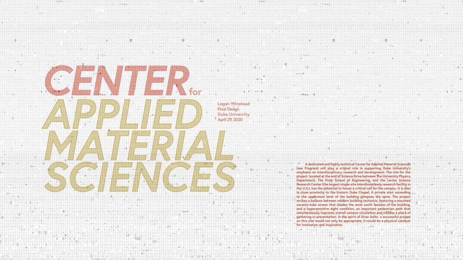 Architecture Capstone - Logan Winstead by Logan Winstead - Issuu