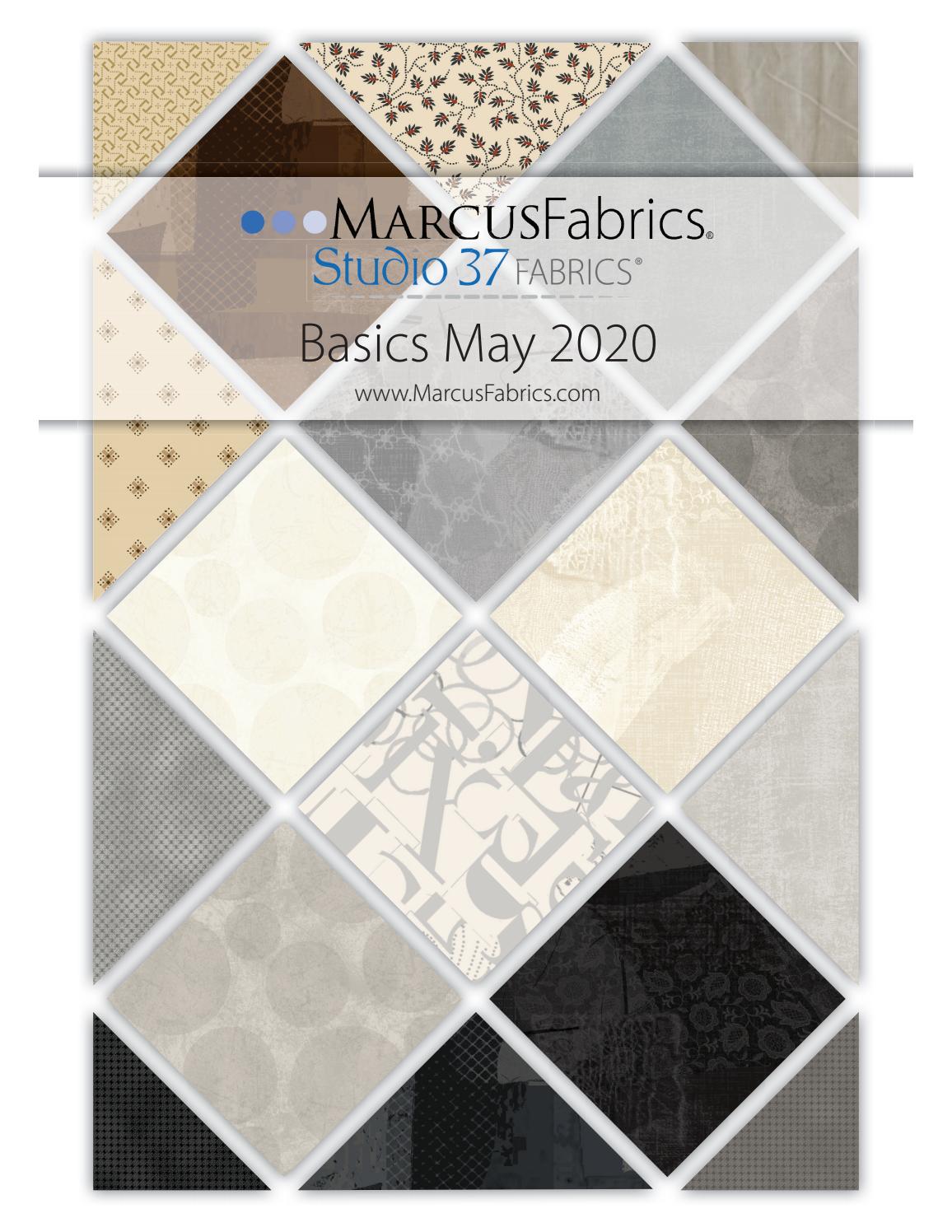 Marcus Fabrics Basics Spring 2020 by Marcus Fabrics - Issuu
