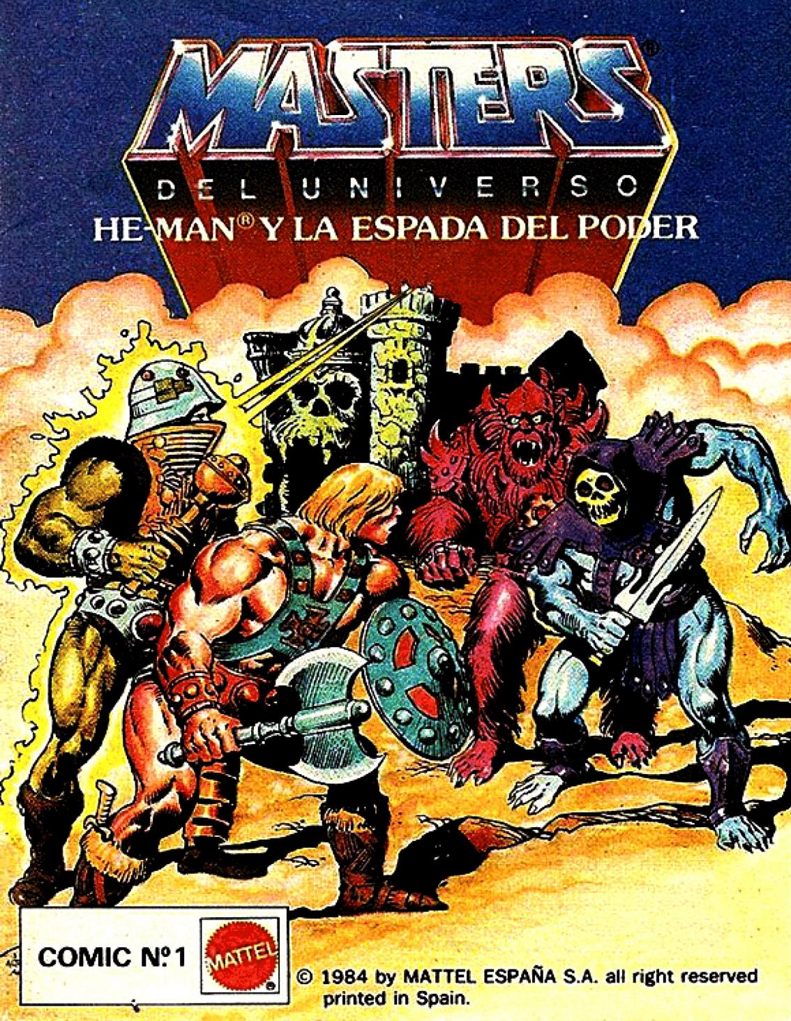 Masters del universo - He-Man y la Espada del Poder (Minicomic) by ECDF ...
