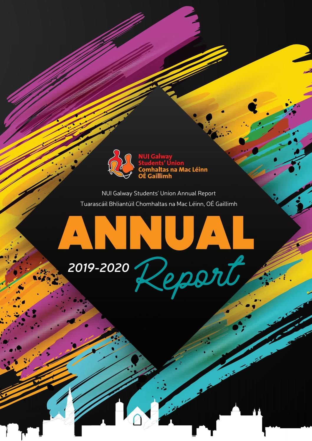 NUI Galway Students' Union Annual Report 2019-2020 by SIN Newspaper ...
