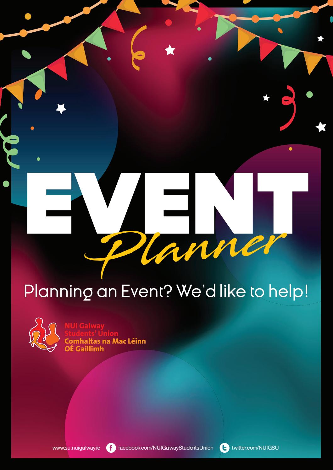 NUIGSU Event Planner by SIN Newspaper University of Galway - Issuu