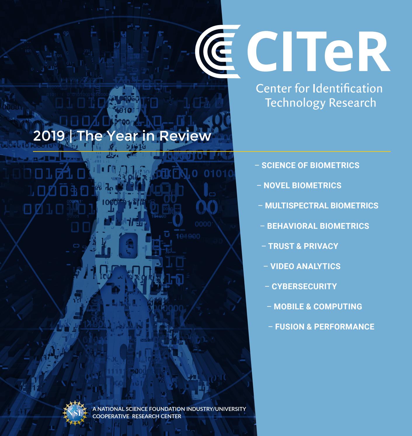 Center for Identification Technology Research (CITeR): 2019 Year in ...