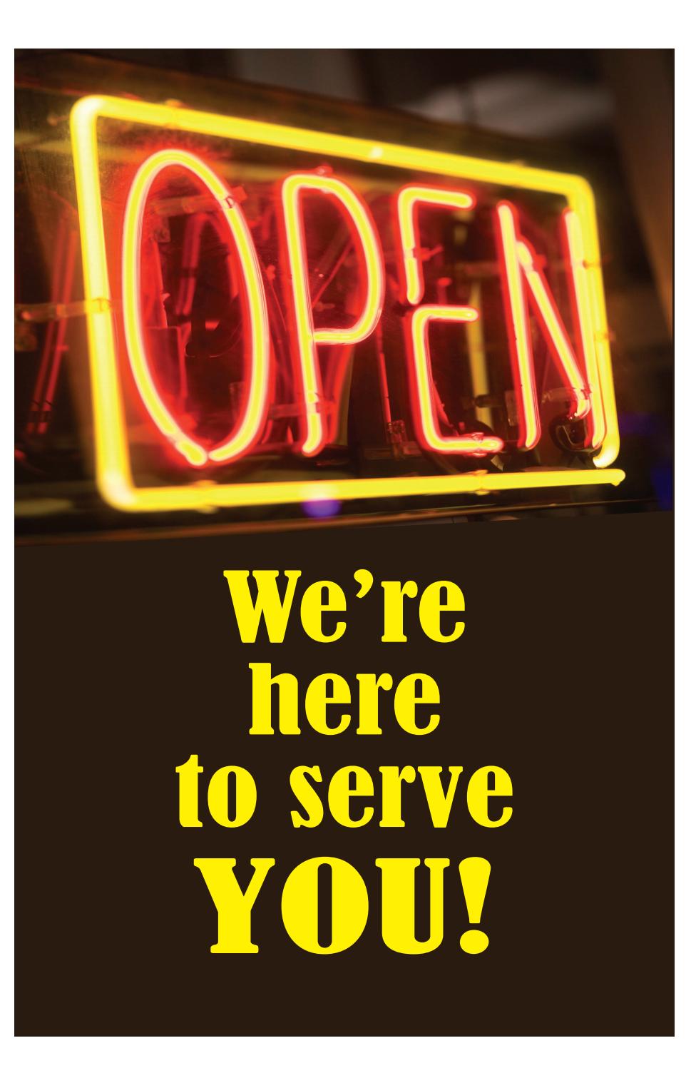 We're Open To Serve You by American Classifieds Omaha - Issuu