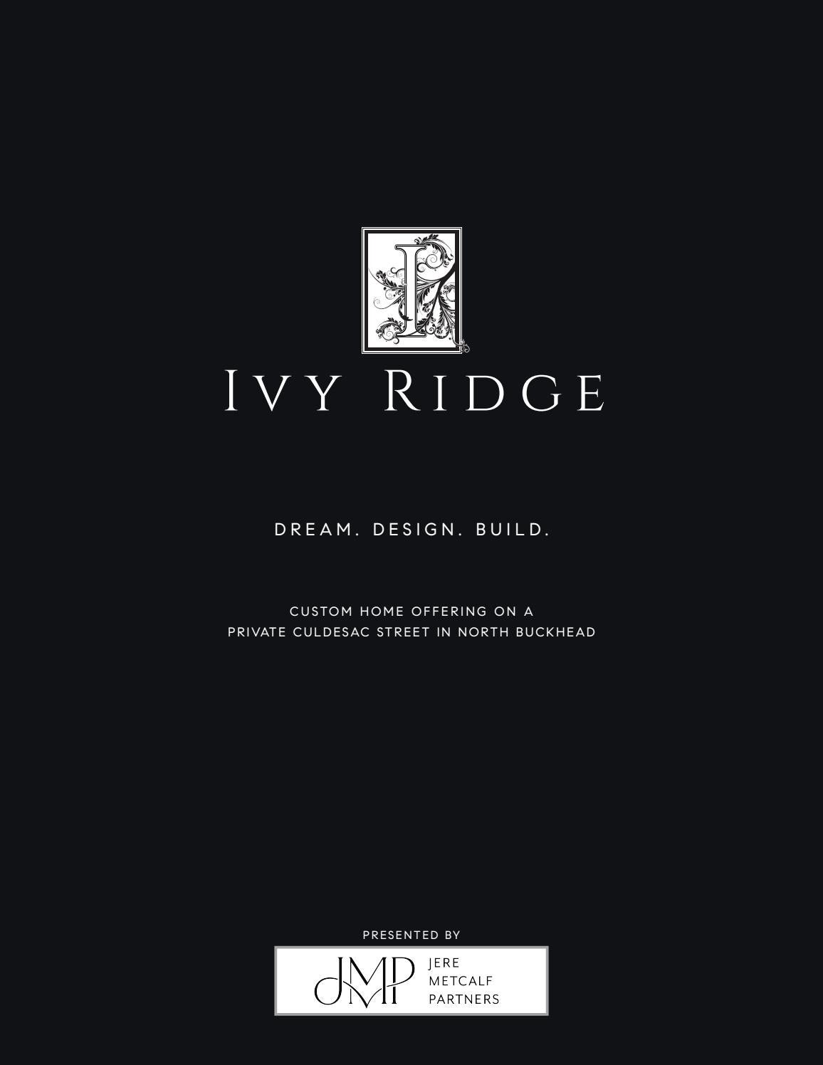 Ivy Ridge by JMPartners - Issuu