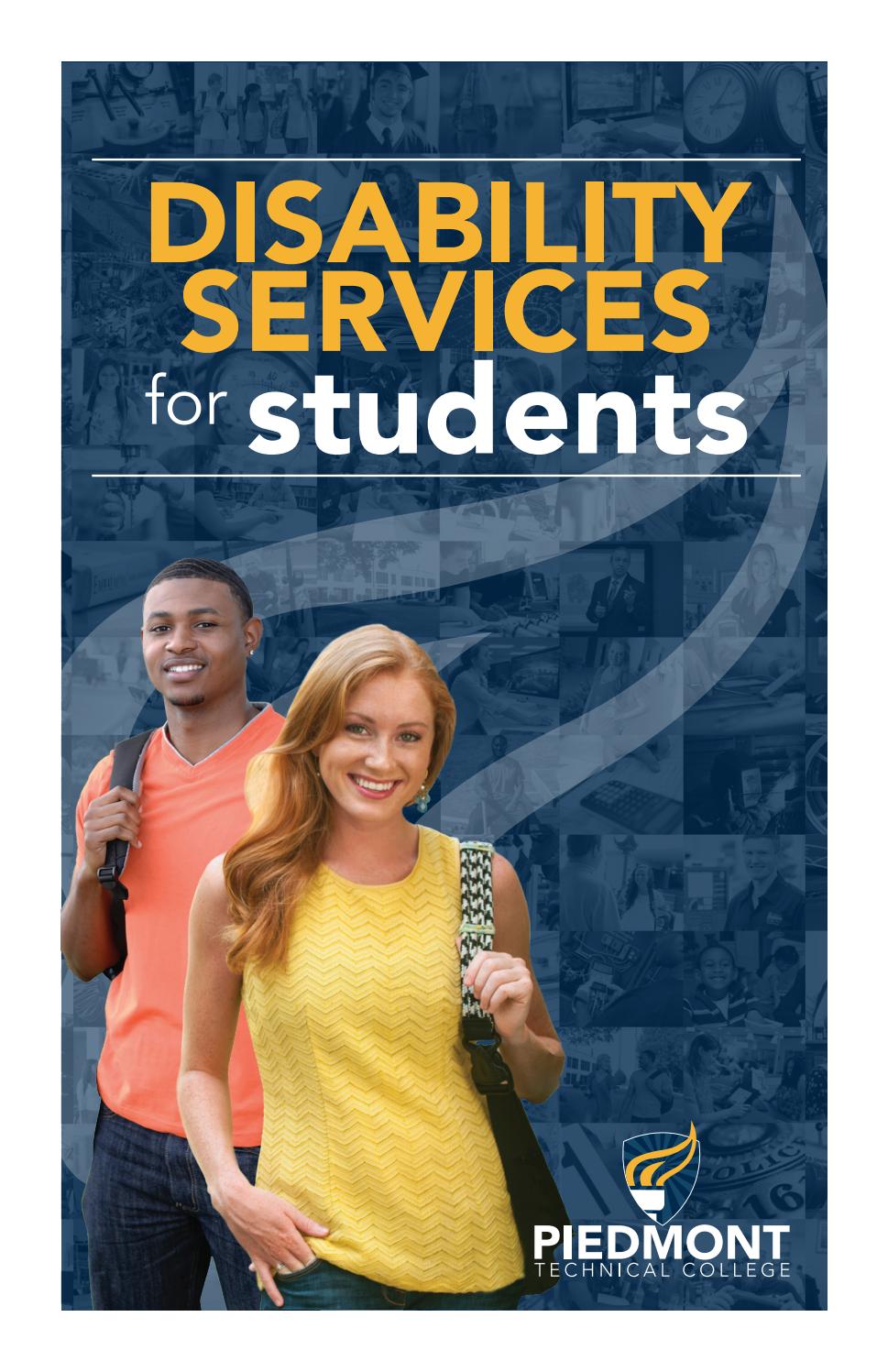 Student Disability Services by PTC Student Life - Issuu