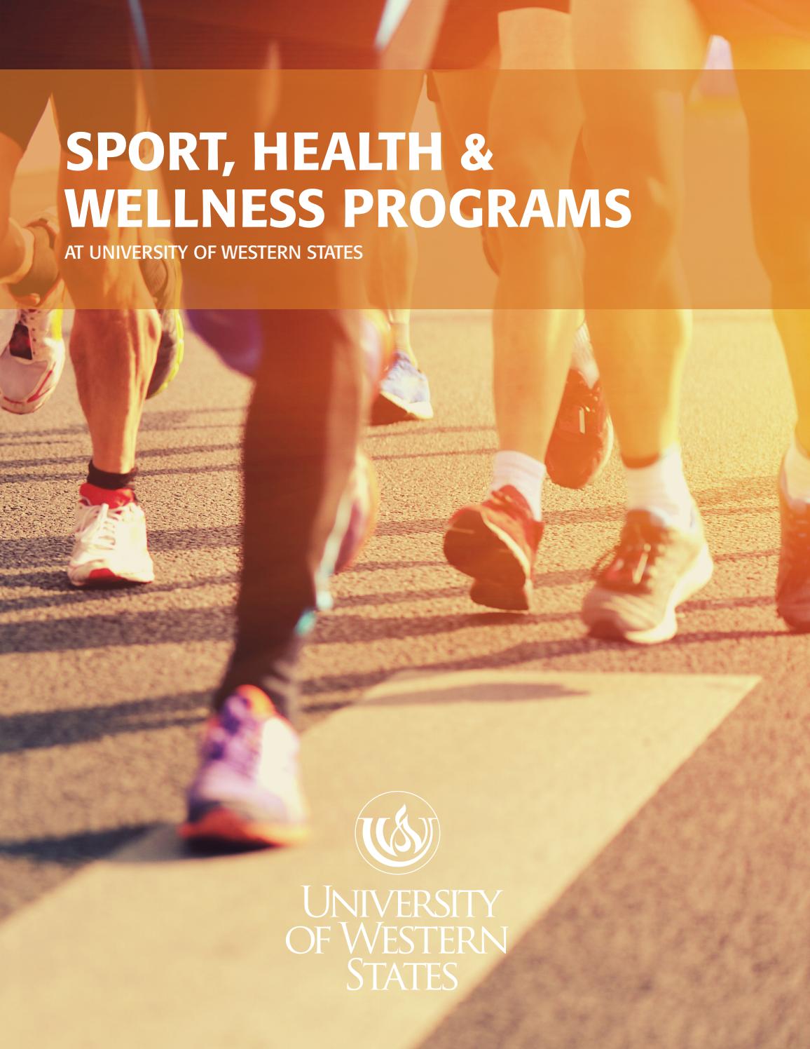 Sport, Health & Wellness Programs at University of Western States by ...
