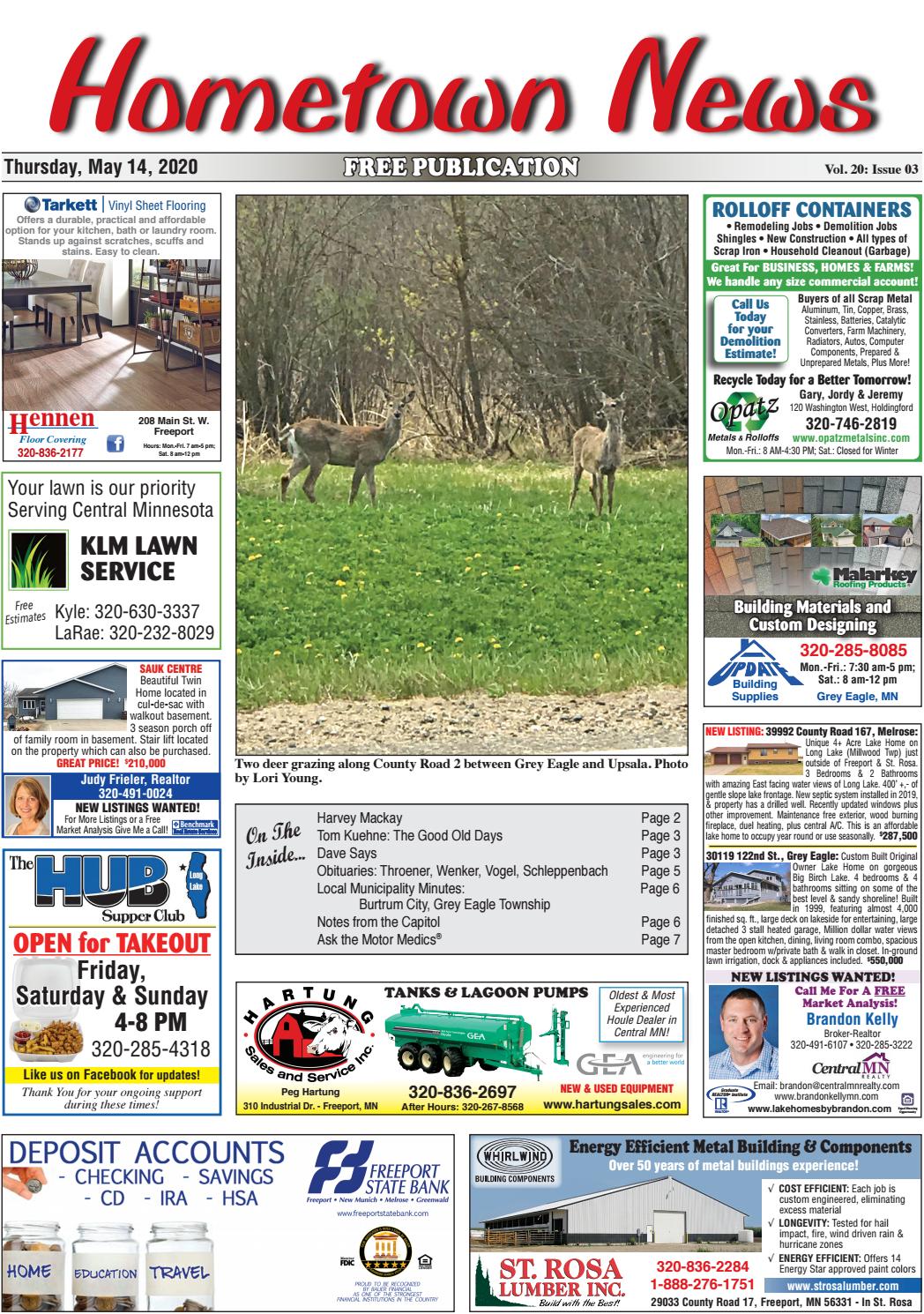 Hometown News May 14, 2020 by Hometown News - Issuu