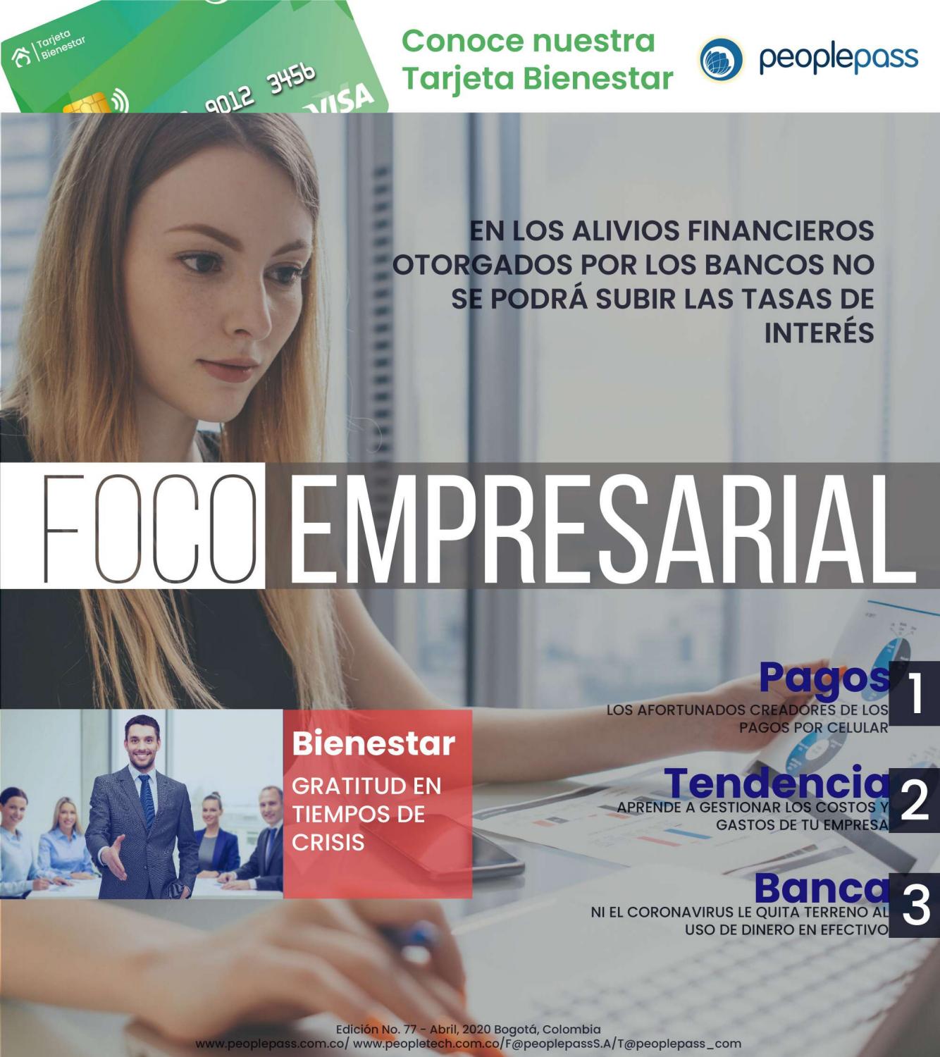 Revista Foco Empresarial Ed.77 by Peoplepass S.A.S. - Issuu