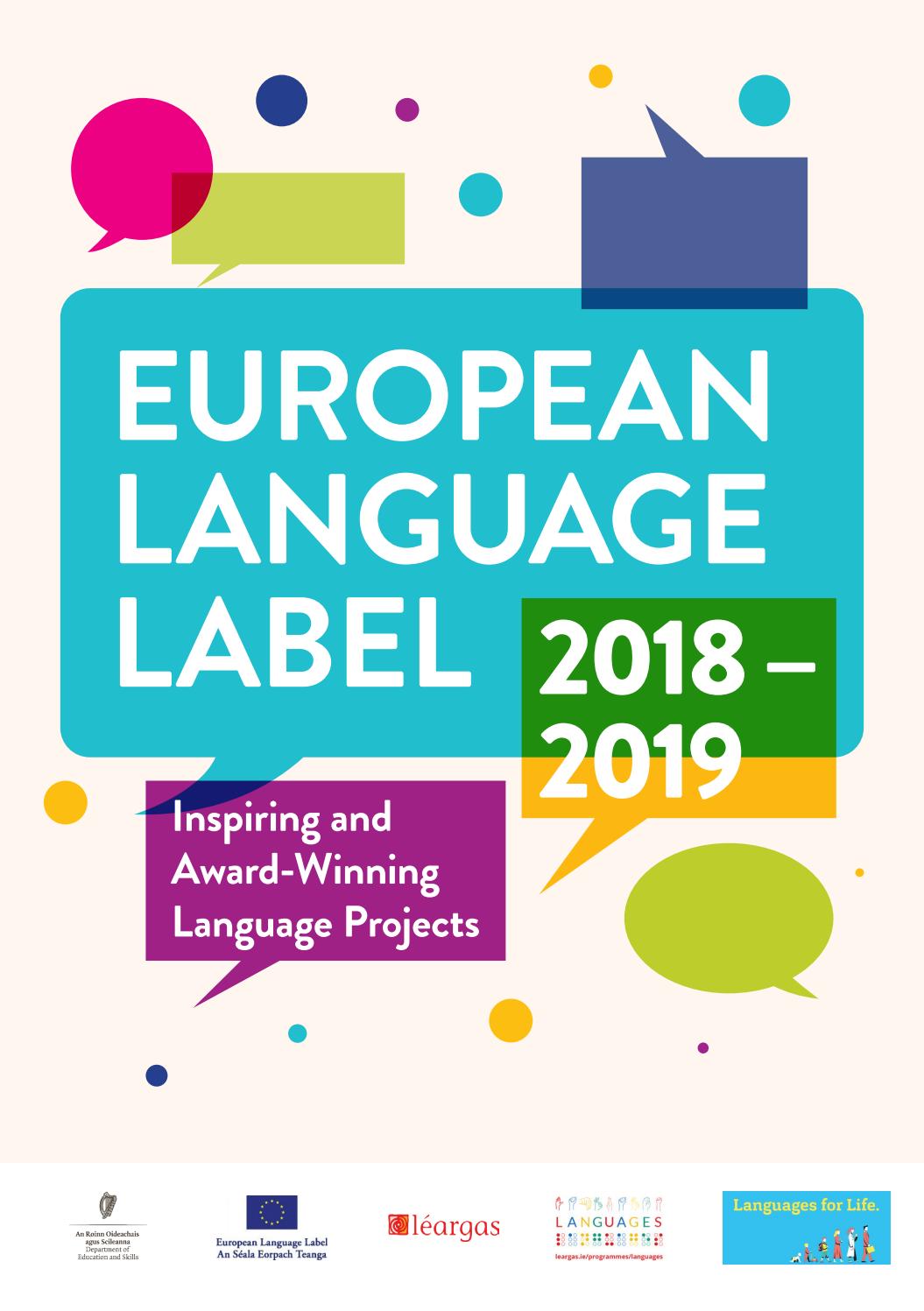 European Language Label - Inspiring and Award-Winning Language Projects ...