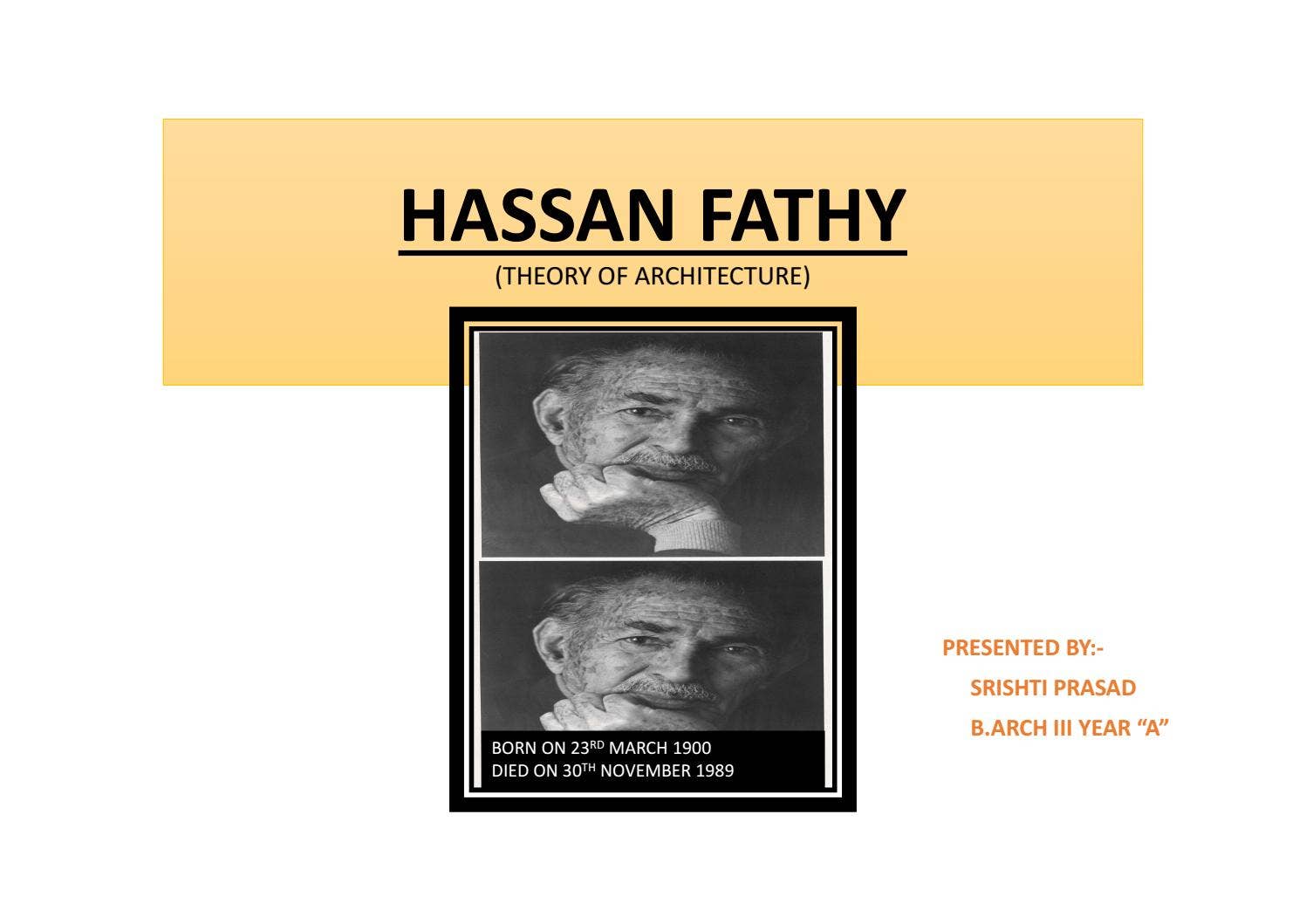 HASSAN FATTY by Srishti Prasad - Issuu