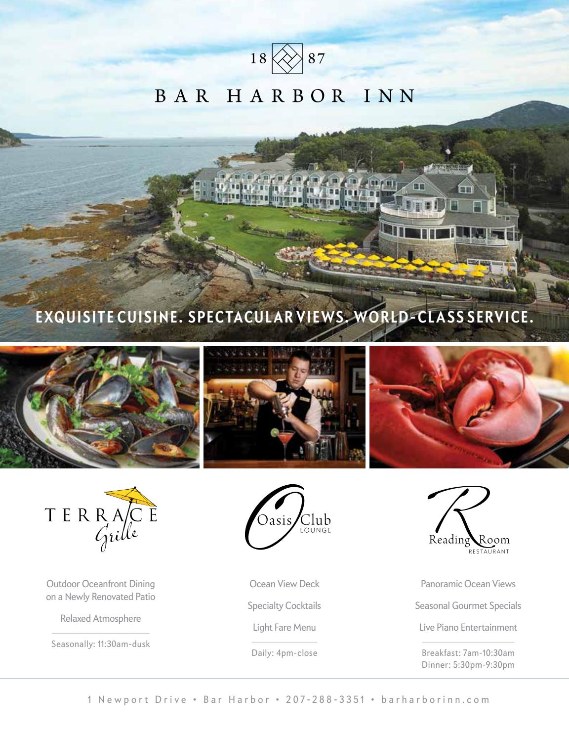 Bar Harbor Food and Beverage Guide by Bar Harbor Chamber of Commerce ...