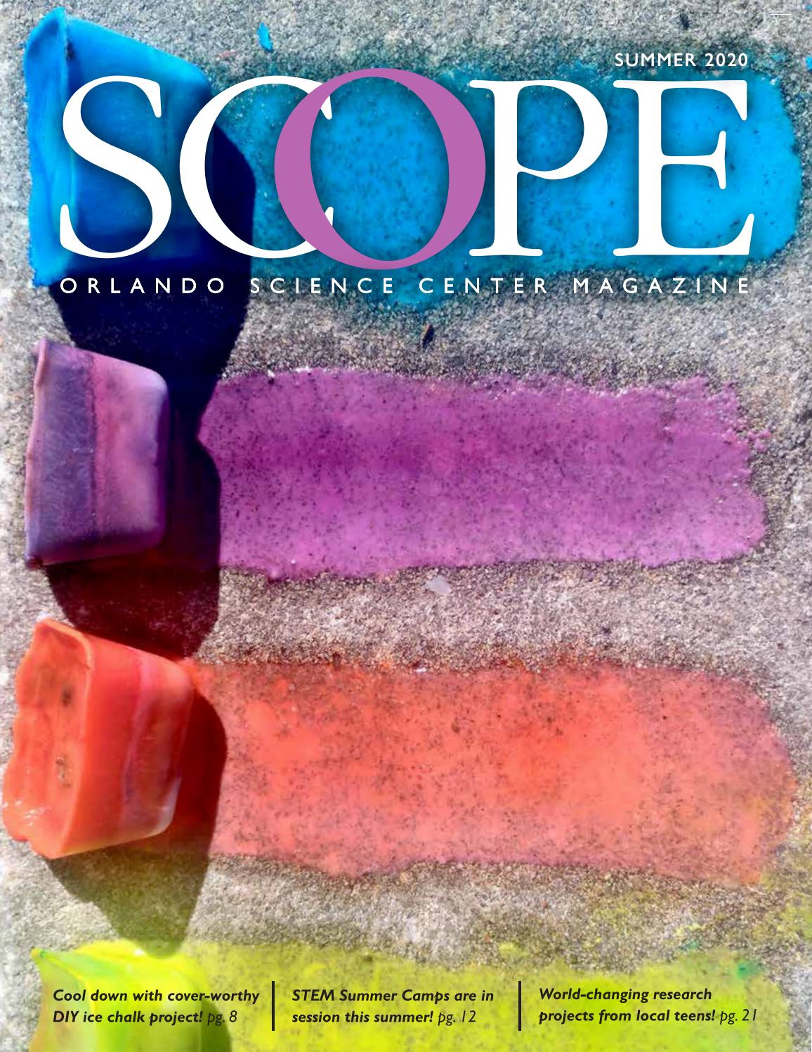 SCOPE - Orlando Science Center Magazine - Summer 2020 by Orlando ...