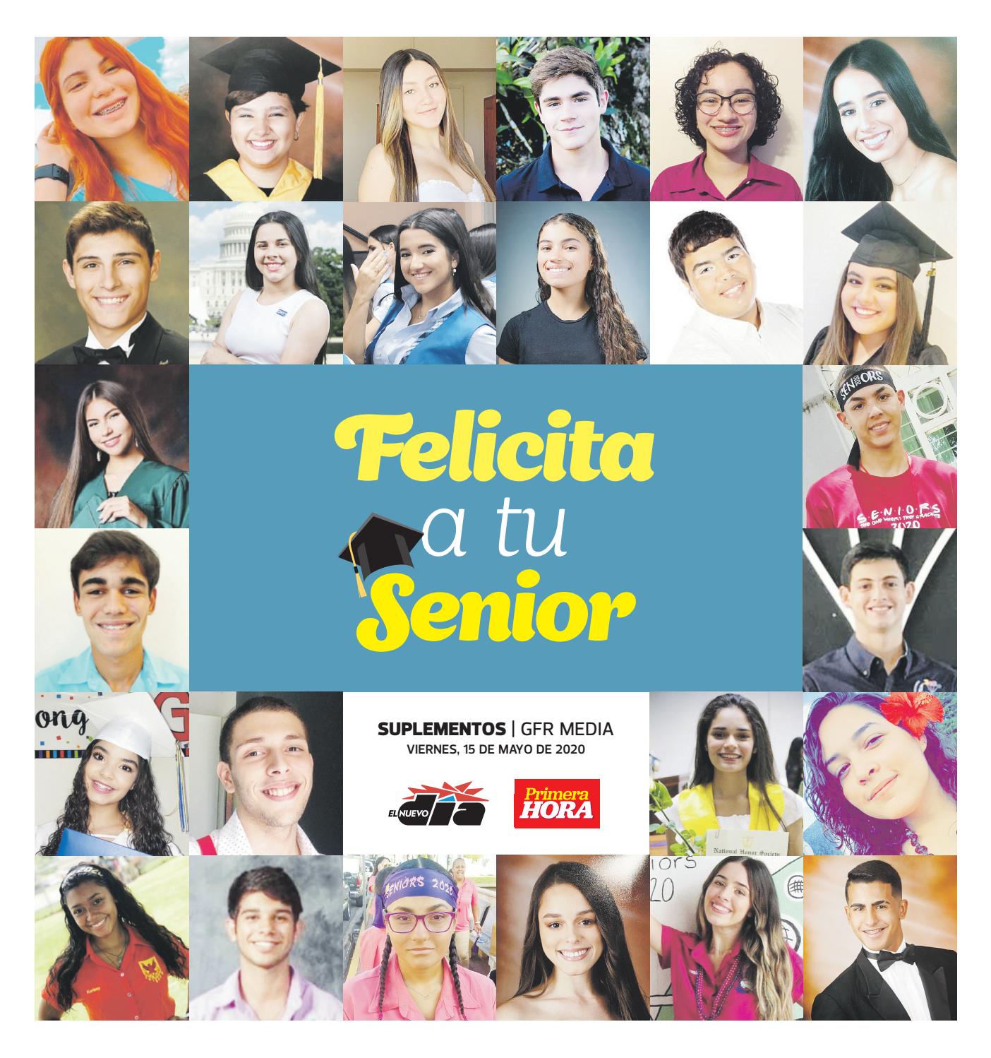 Felicita a tu Senior 2020 I publicado en El Nuevo Día y Primera Hora el ...