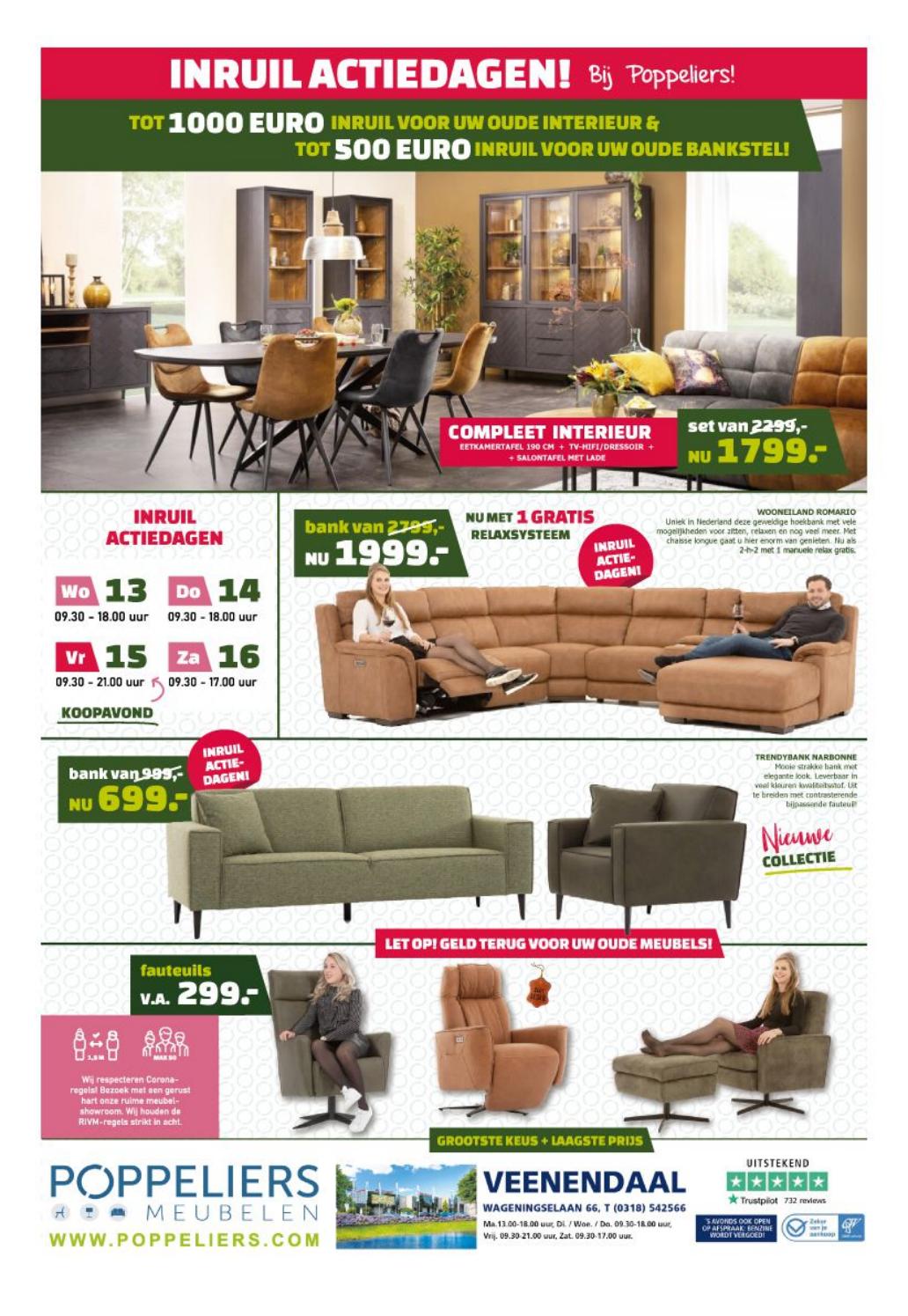 Inruil actiedagen bij Poppeliers Meubelen by Media Solutions B.V. - Issuu