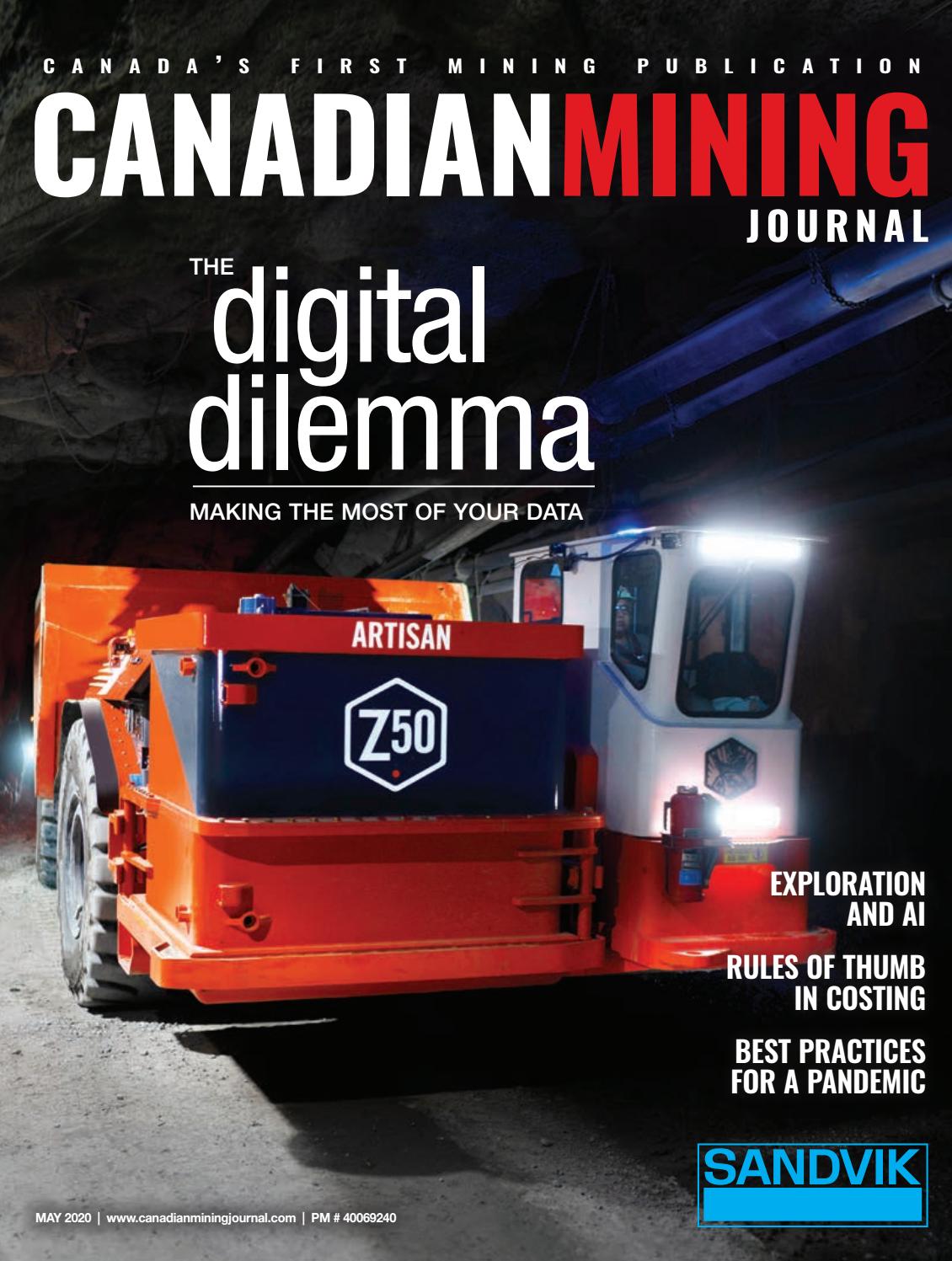 Canadian Mining Journal May 2020 by The Northern Miner Group - Issuu