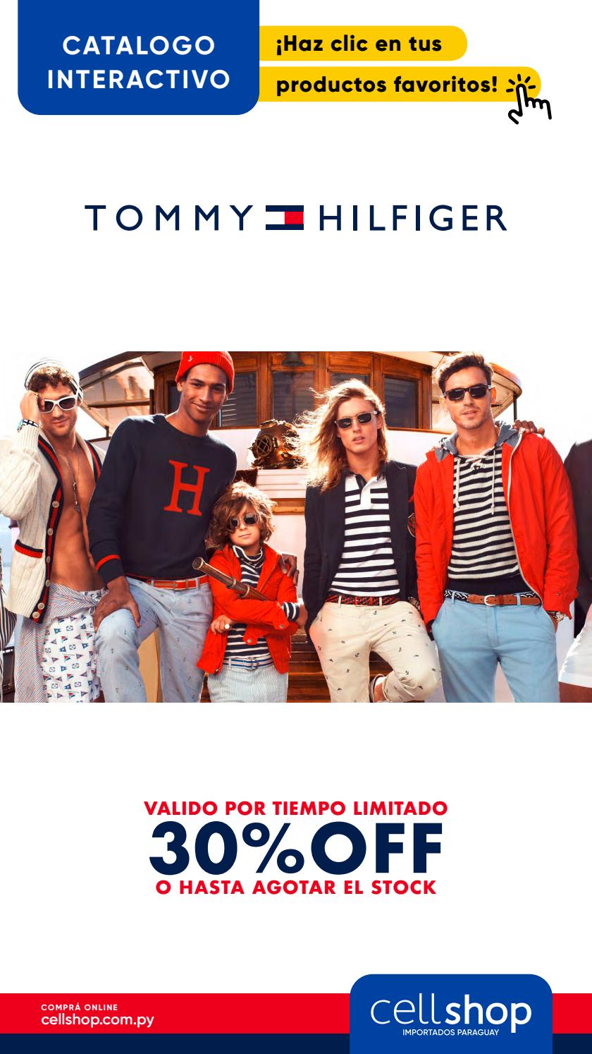 Tommy Hilfiger Masculino con 30% OFF en Cellshop Importados by Cellshop Importados Paraguay - Issuu