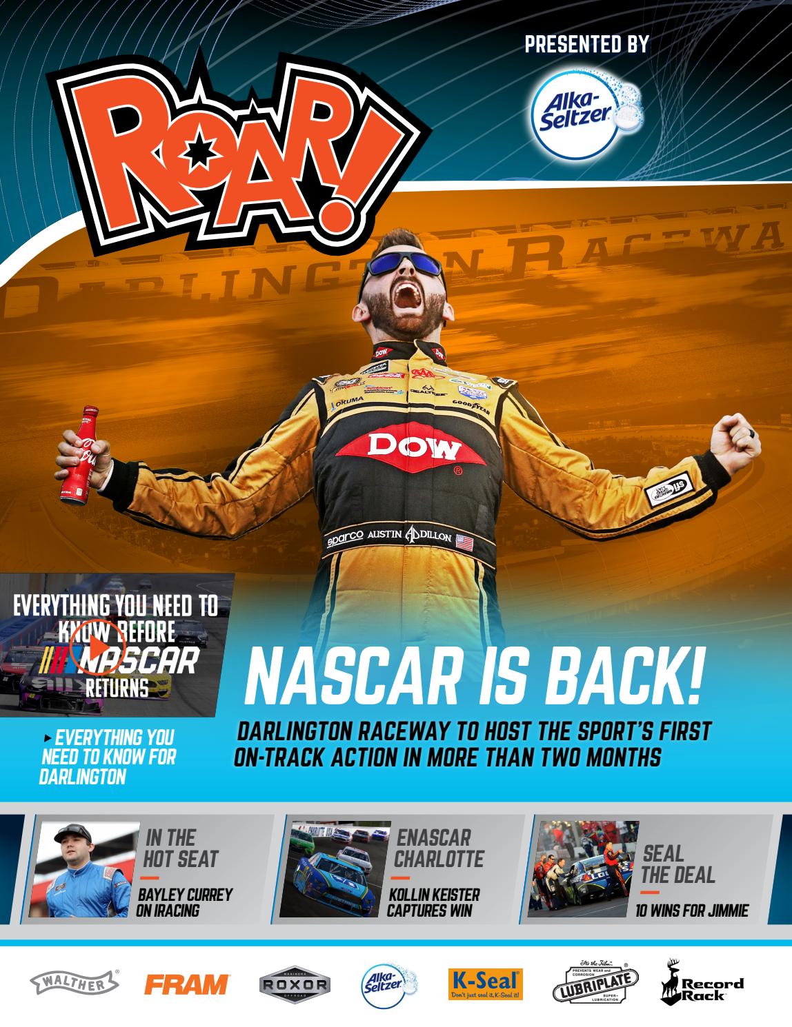 ROAR! - Weekly Racing Magazine - May 15, 2020 by A.E. Engine - Issuu
