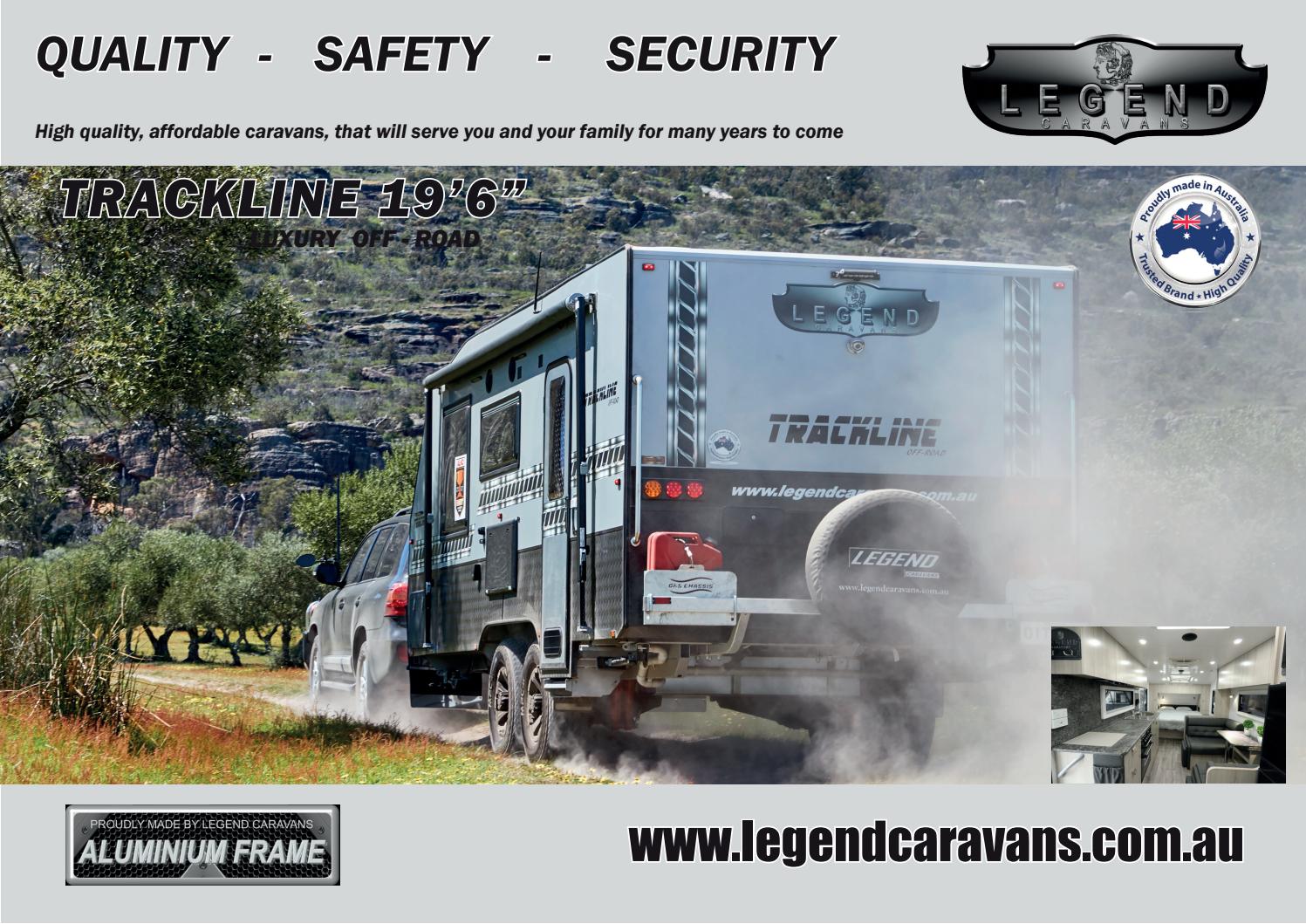 Legend Caravans TrackLine 19F6i - Rear Door 2020 by WebsiteWise - Issuu