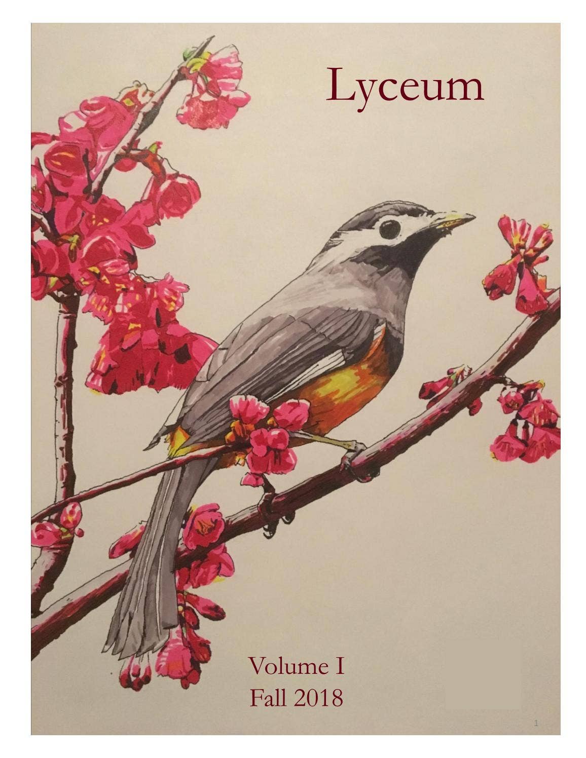 Lyceum Volume I Fall 2018 by Lyceum Magazine - Issuu