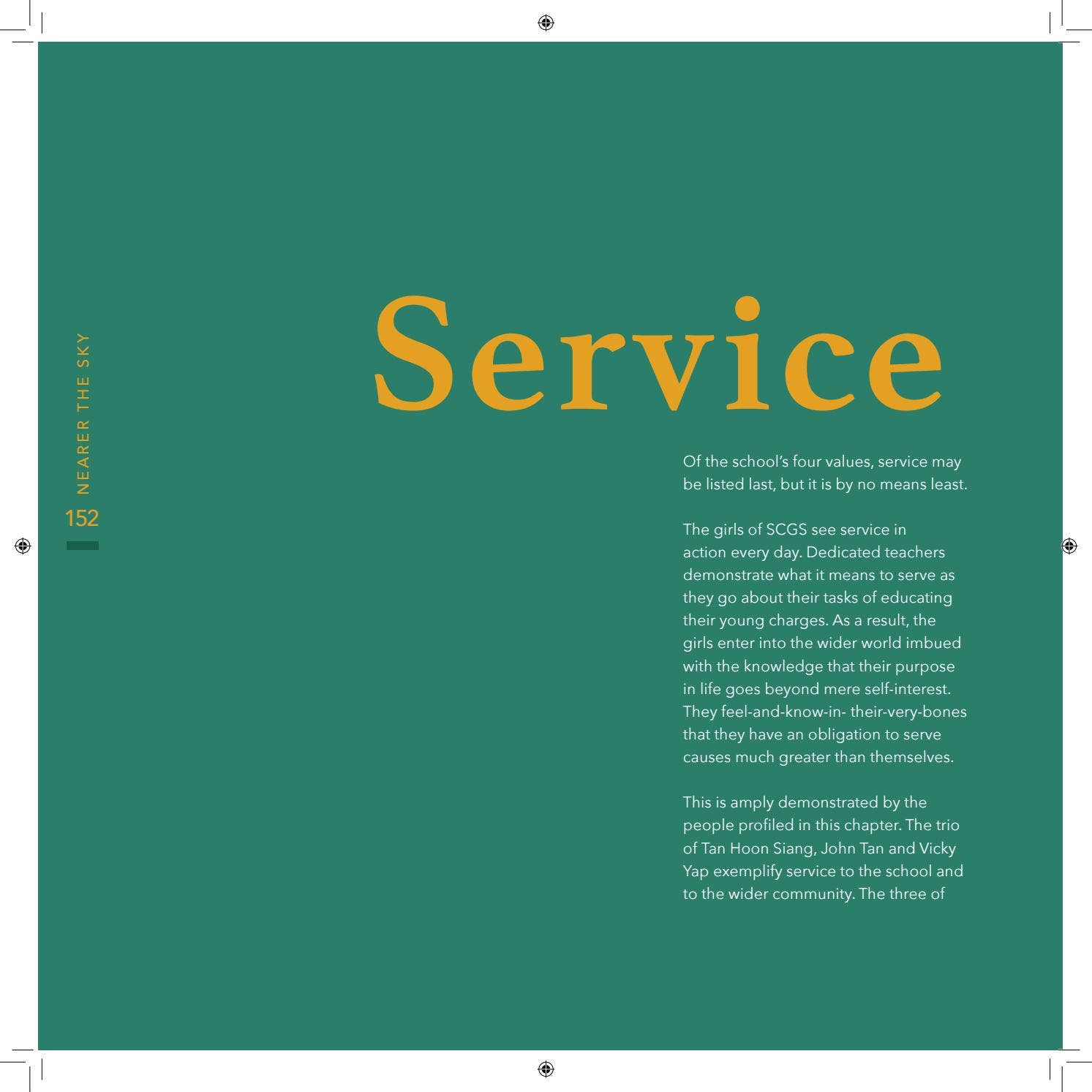 Nearer the Sky: Service by scgss ict - Issuu
