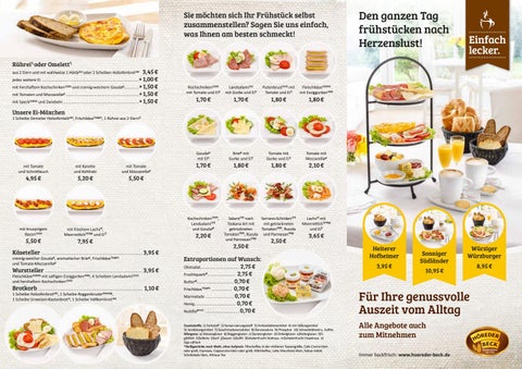 Horeder Beck Fruhstuck Preise