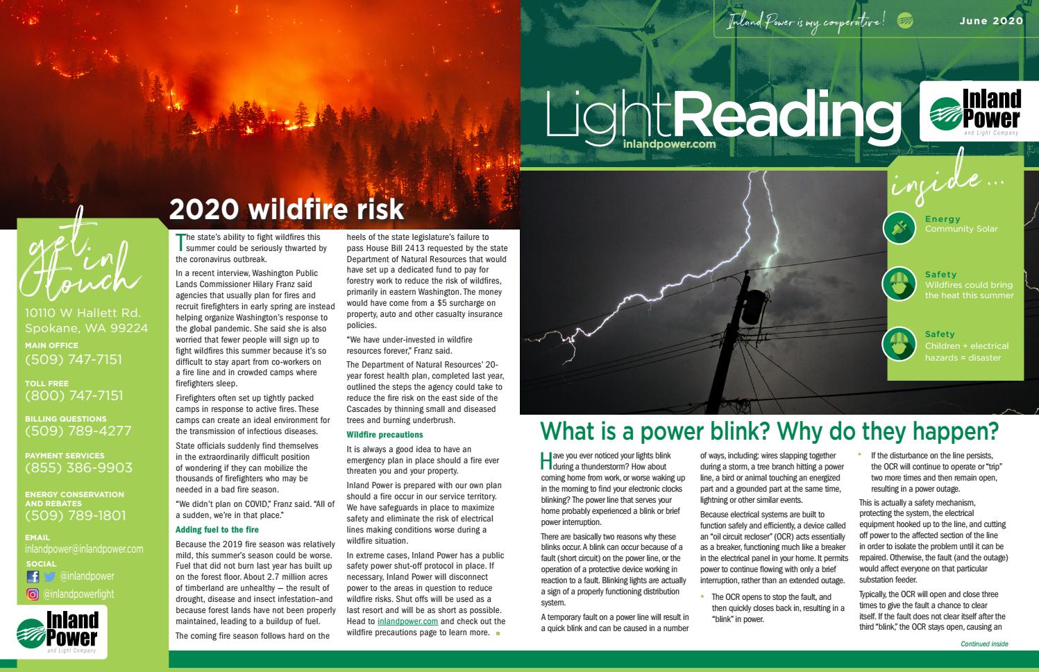 Light Reading June 2020 by Inland Power & Light - Issuu
