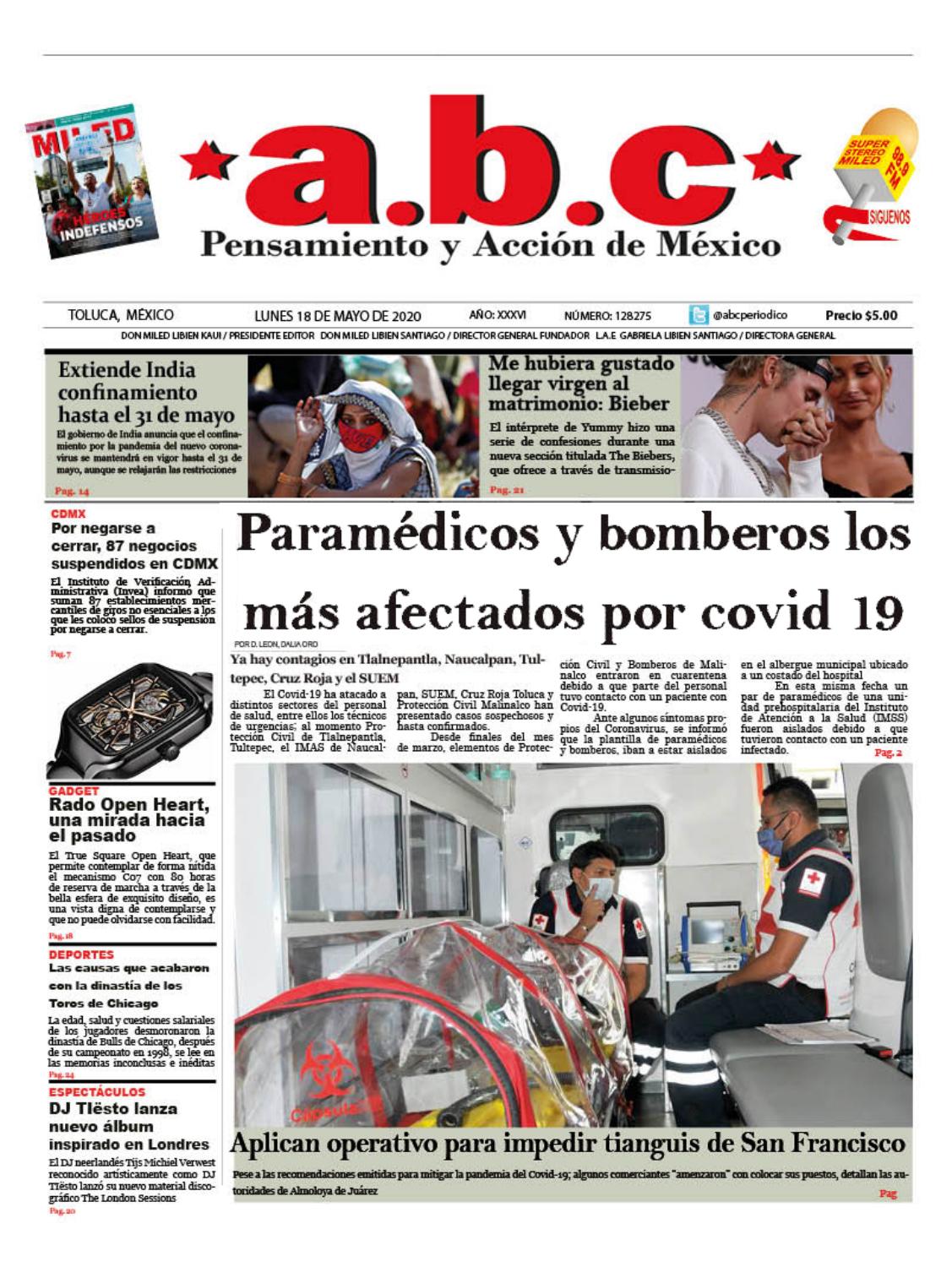 ABC 18-05-20 by Grupo Miled - Issuu