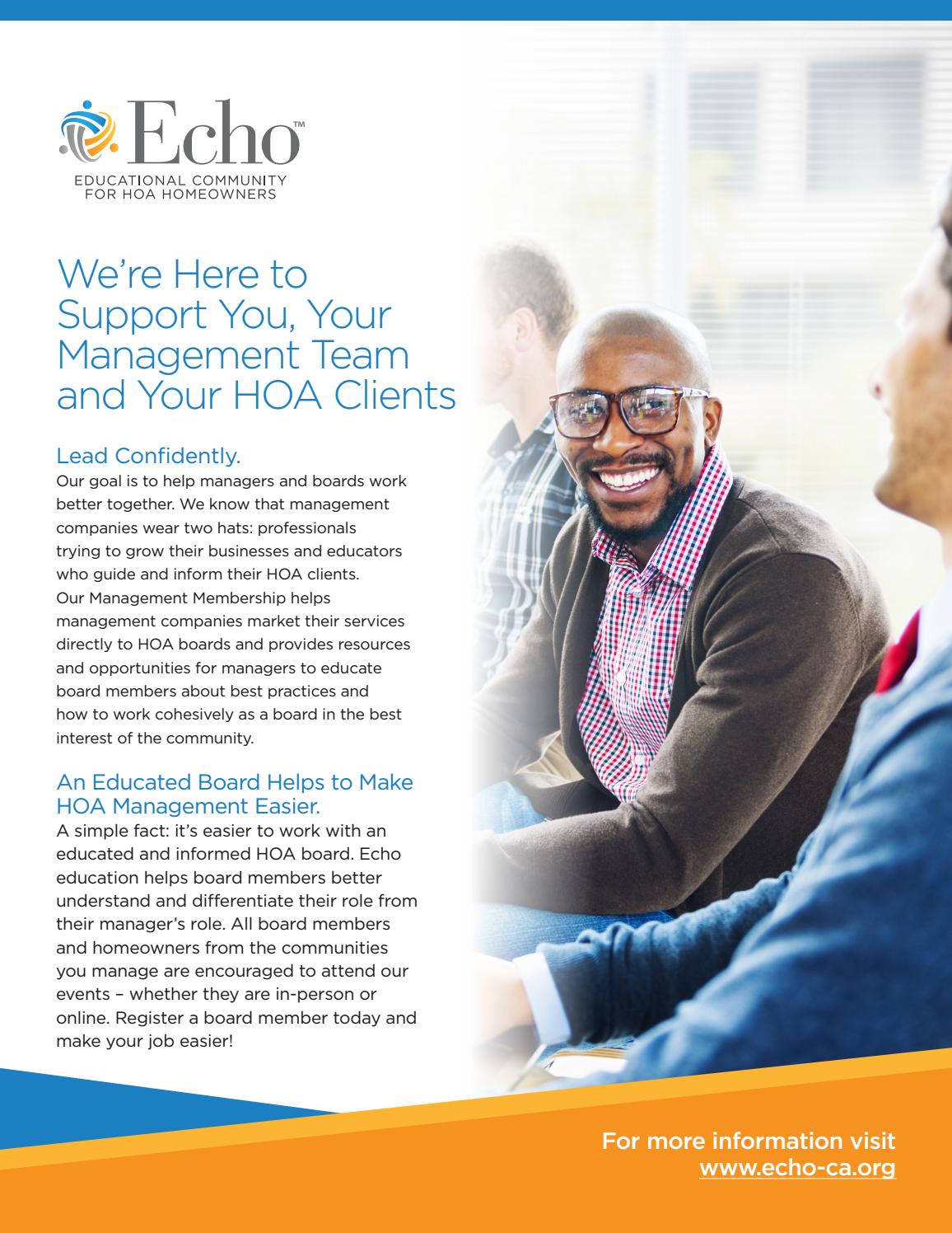 Manager Flyer 2020 by Echo - Issuu