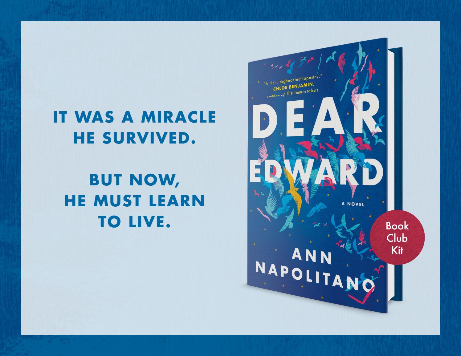 DEAR EDWARD Book Club Kit by PRH Library - Issuu