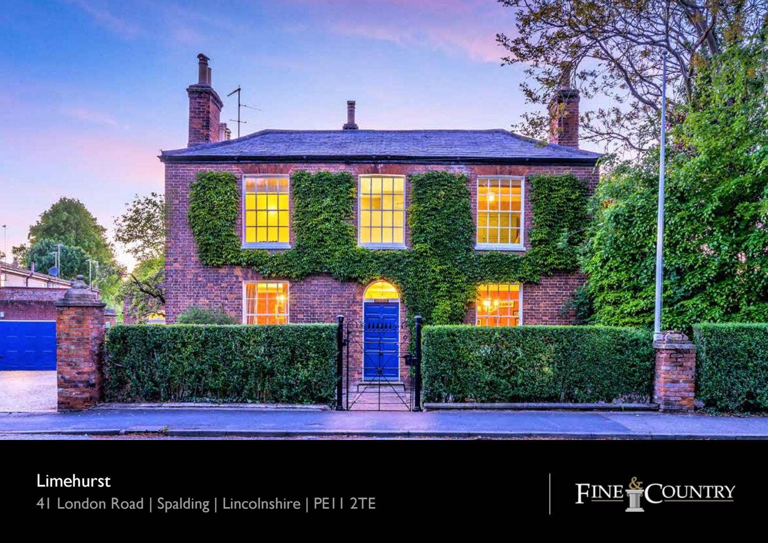 Limehurst by fineandcountrystamford - Issuu